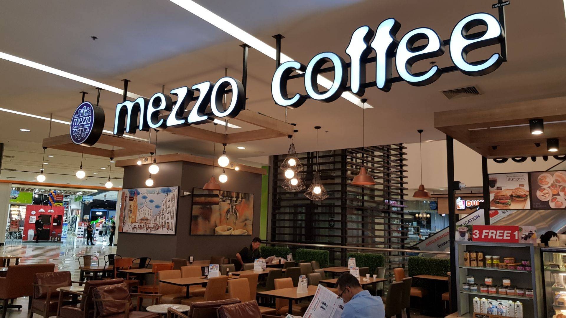 รีวิว Mezzo Coffee เมกกะบางนา - ไม่ค่อยงก 1 แถม 2 ต้องมาอีกรอบ - Wongnai