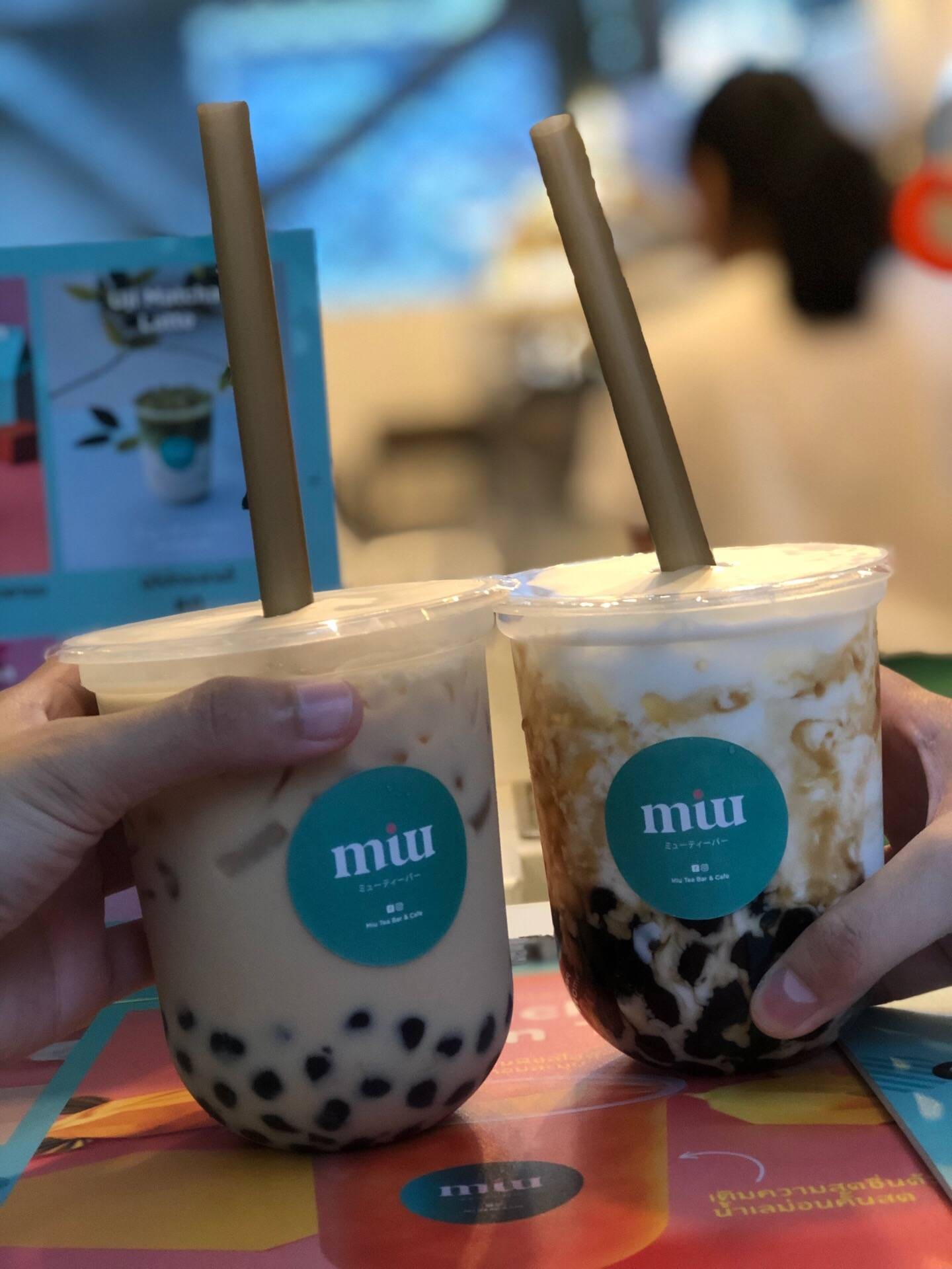รีวิว Miu Tea Bar & Cafe - ชานมอร่อย ไม่หวานจนเกินไป ไข่มุกก็กำลังดี ...