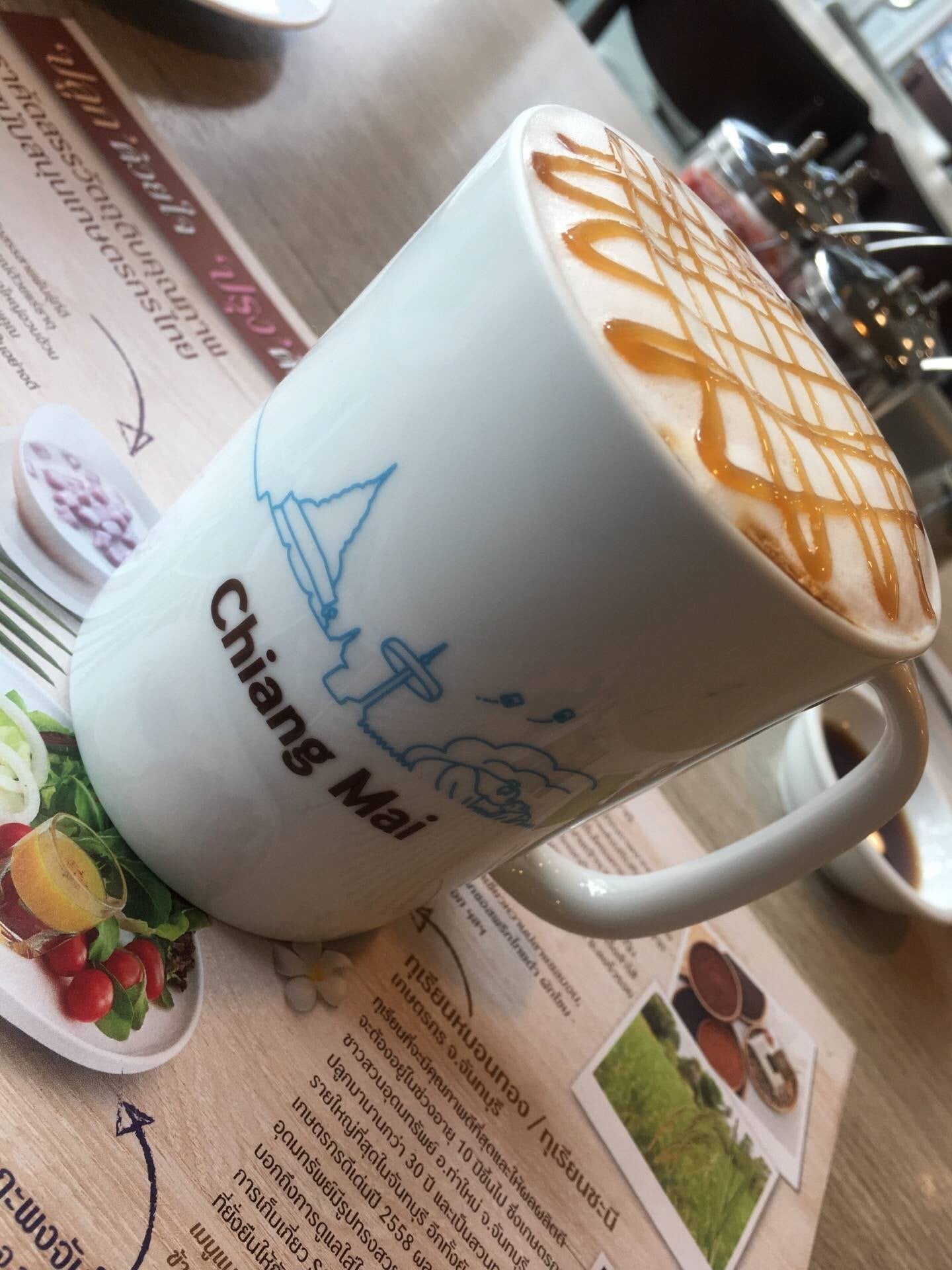 รีวิว Blue Cup Coffee รพ.พญาไท 1 - กาแฟเบาๆ ยามเช้า
