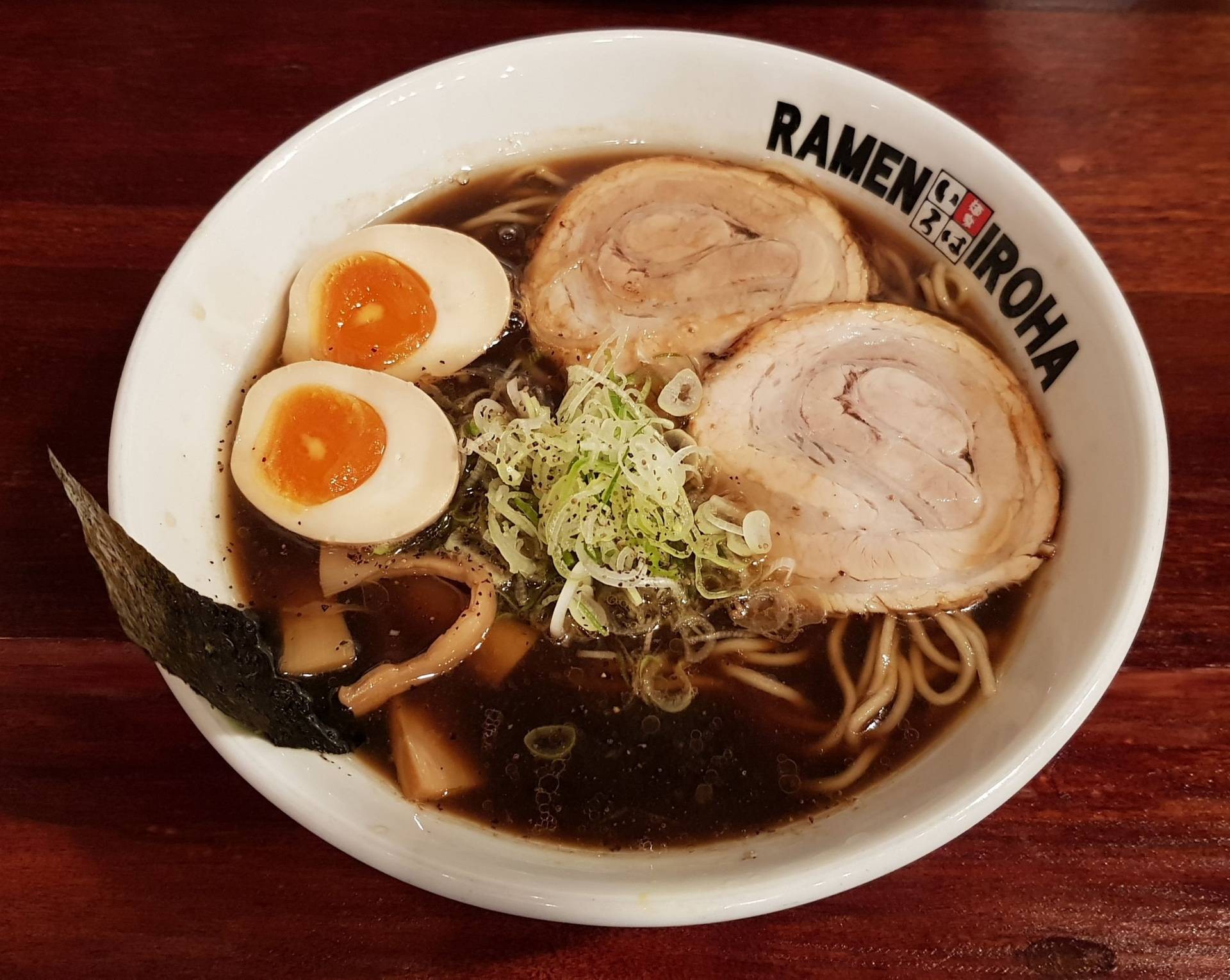 Toyama Black Ajitama Ramen L • 260++ ร้าน IROHA Ramen & Izakaya Mega ...