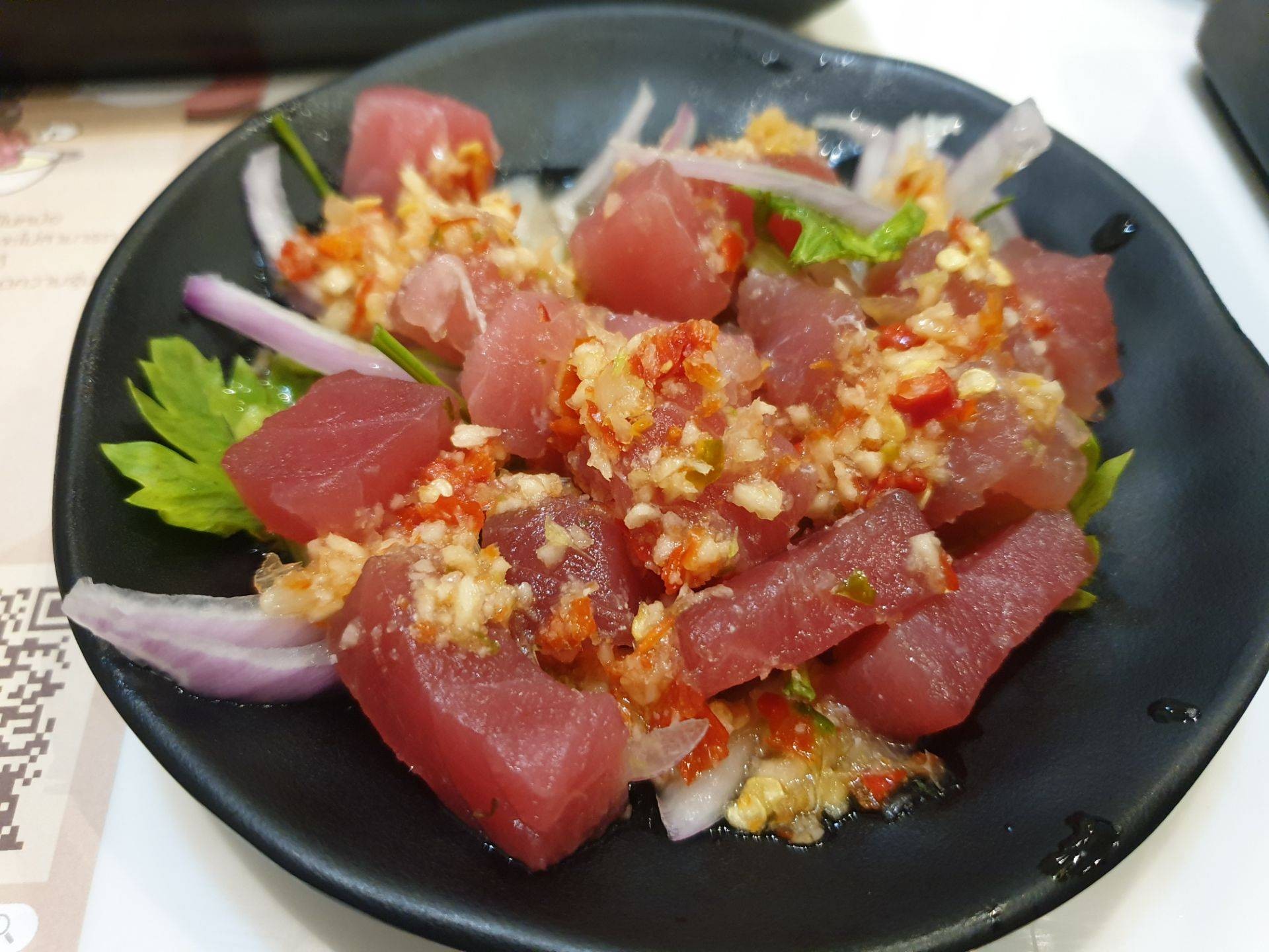 ยำทูน่า ร้าน Sloth Sukiyaki 101 The Third Place - Wongnai