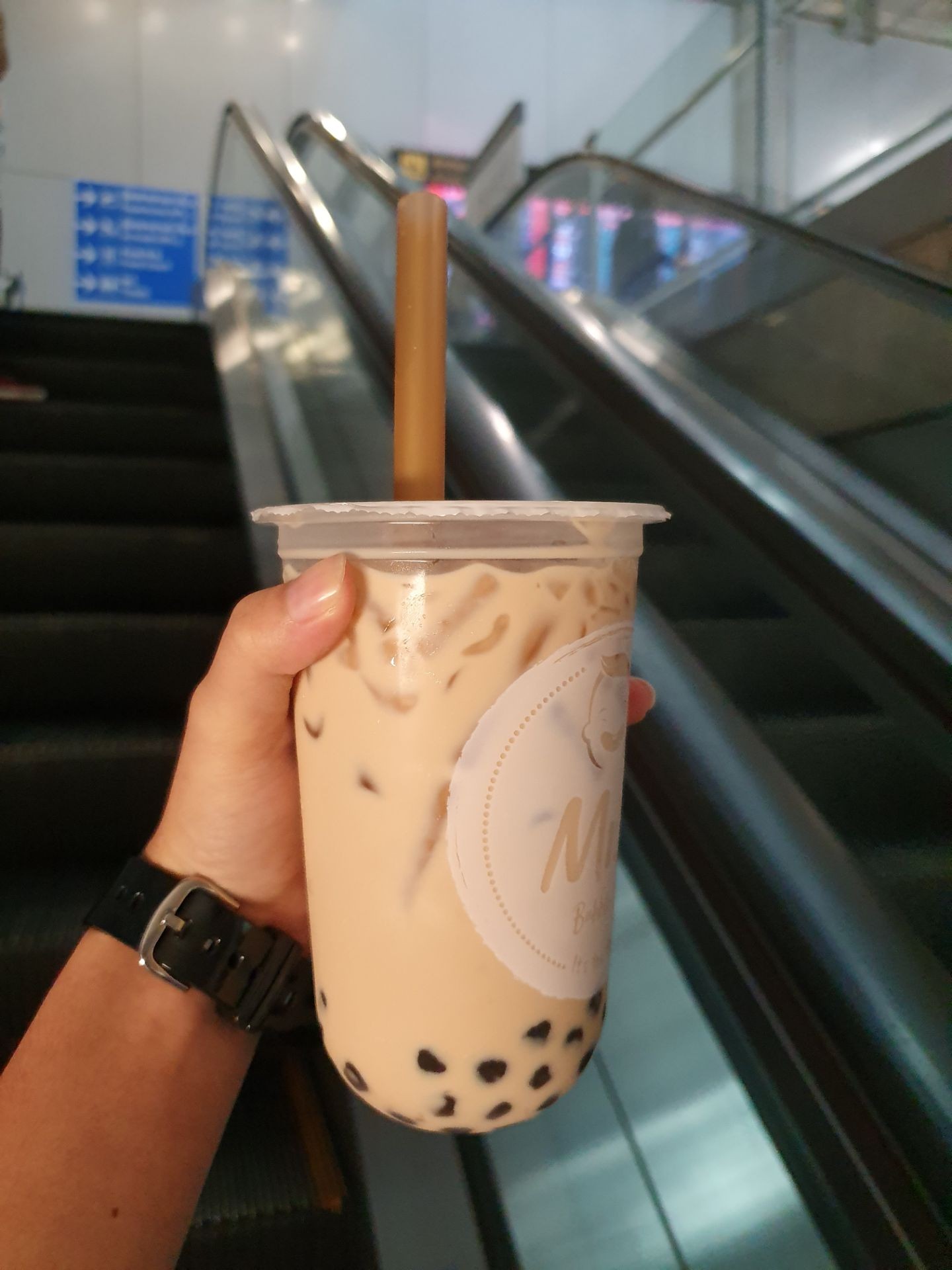 รีวิว Mr.T bubble tea The Market Bangkok - ชานมไข่มุก หวาน หอม อร่อย