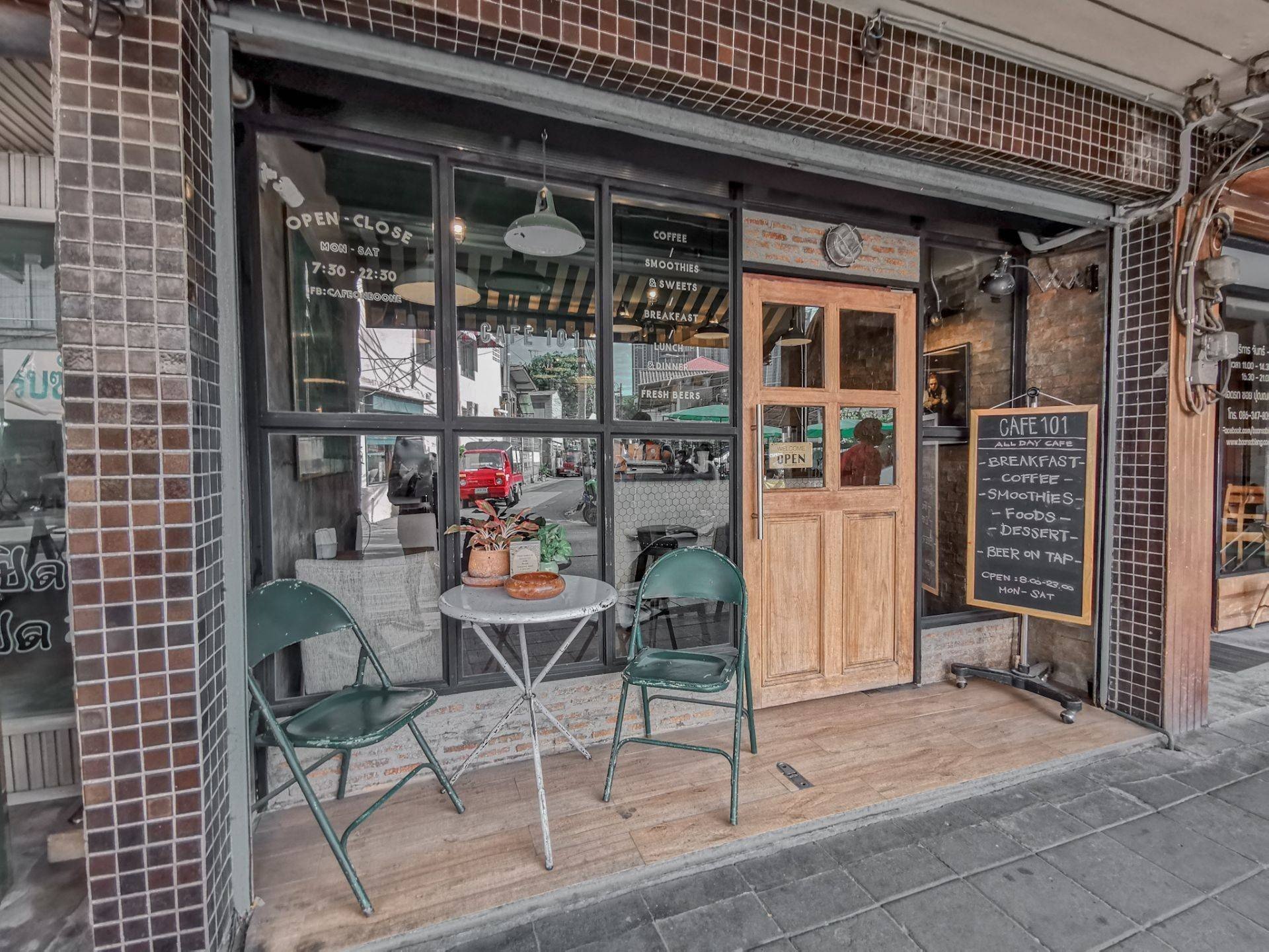 รีวิว Cafe 101 สุขุมวิท 101 - ร้านเล็กน่ารักเปิดตั้งแต่อาหารเช้ายัน ...