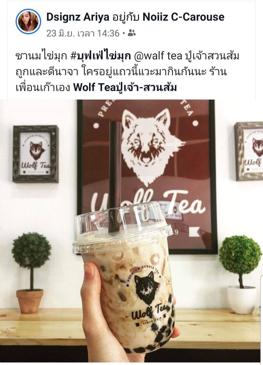 รีวิว Wolf Tea ปู่เจ้า - สวนส้ม - ดีขนาดนี้ ไม่ไปลองกันหน่อยหรอคะ - Wongnai