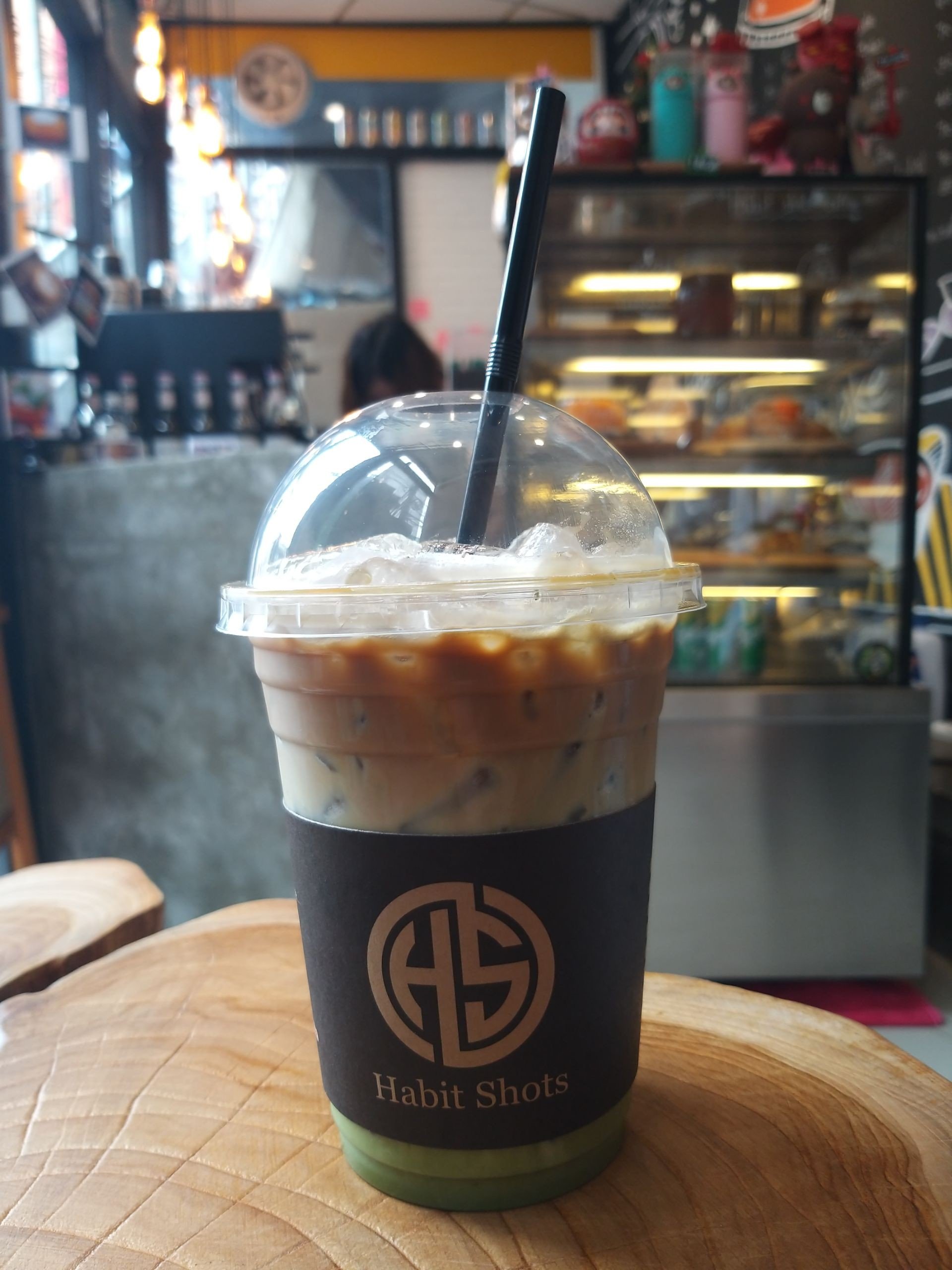 รีวิว Habit Shots Coffee - เมนูชาเขียวผสมกาแฟดีงาม