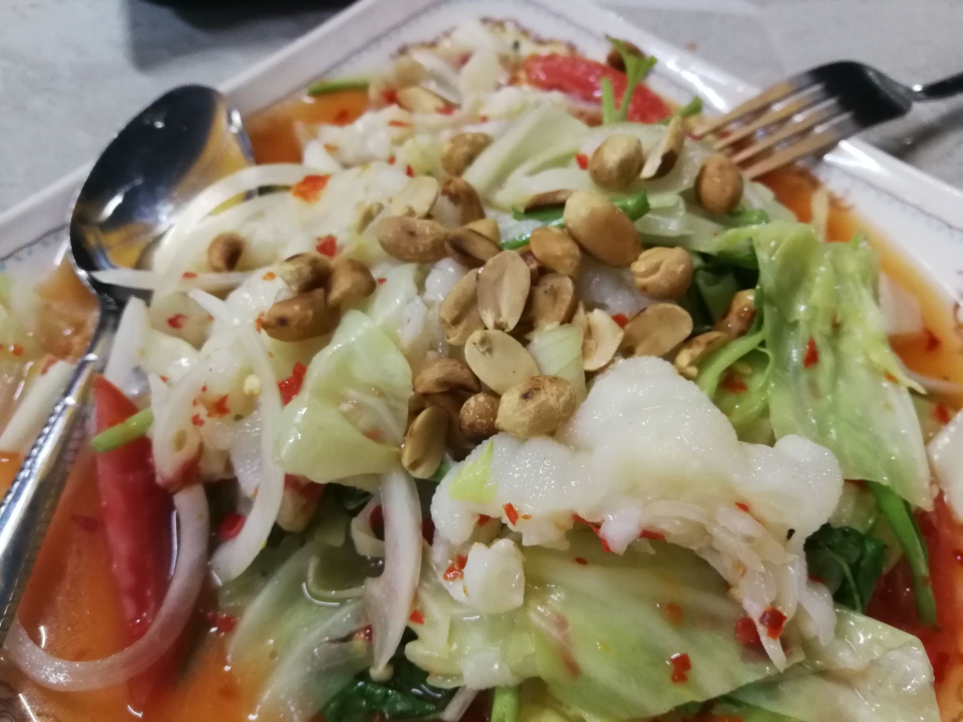 ยำขาไก่ ร้าน A&j Market - Wongnai