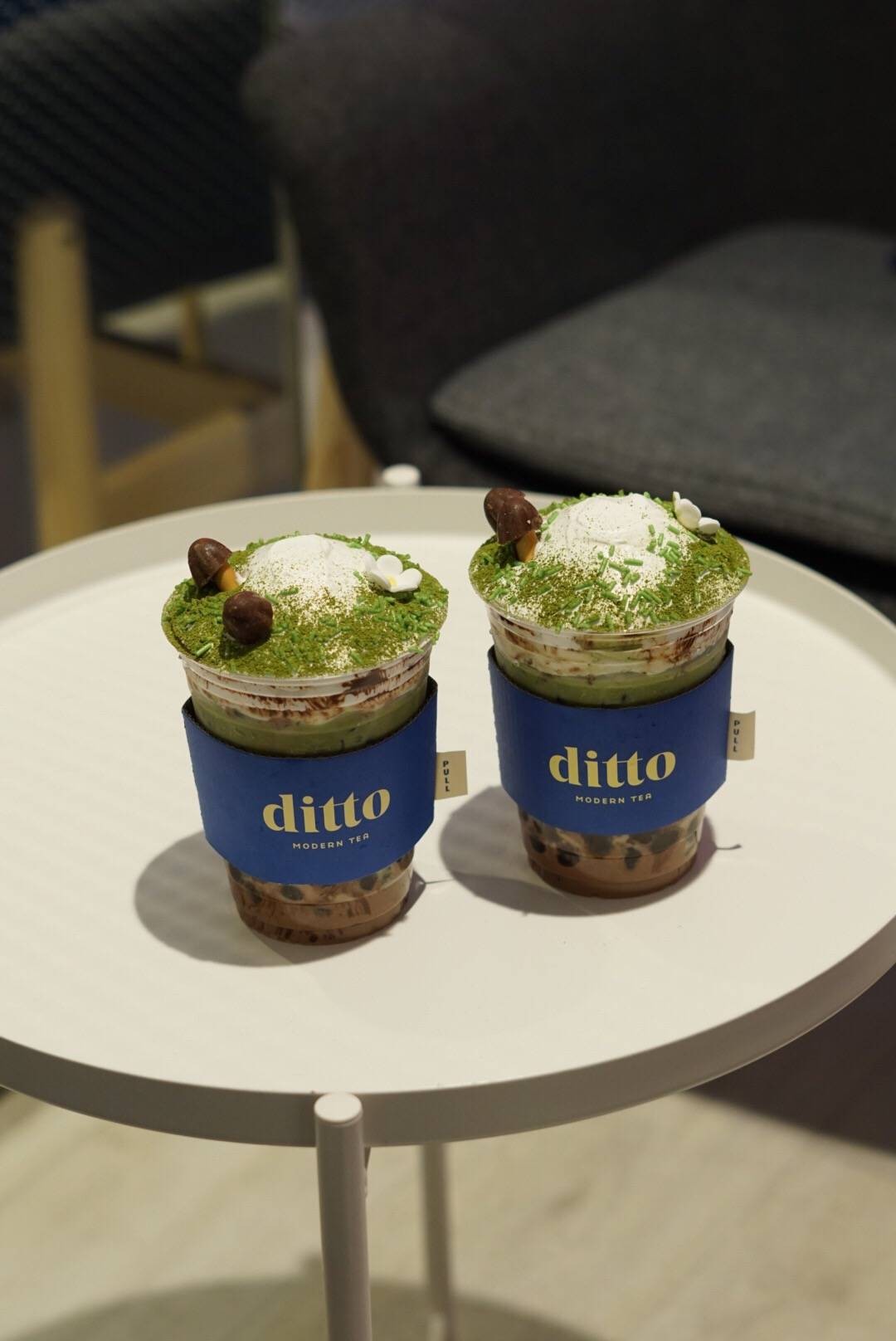 รีวิว Ditto Modern Tea centralwOrld - ชาเขียวภูเขาไฟฟูจิ