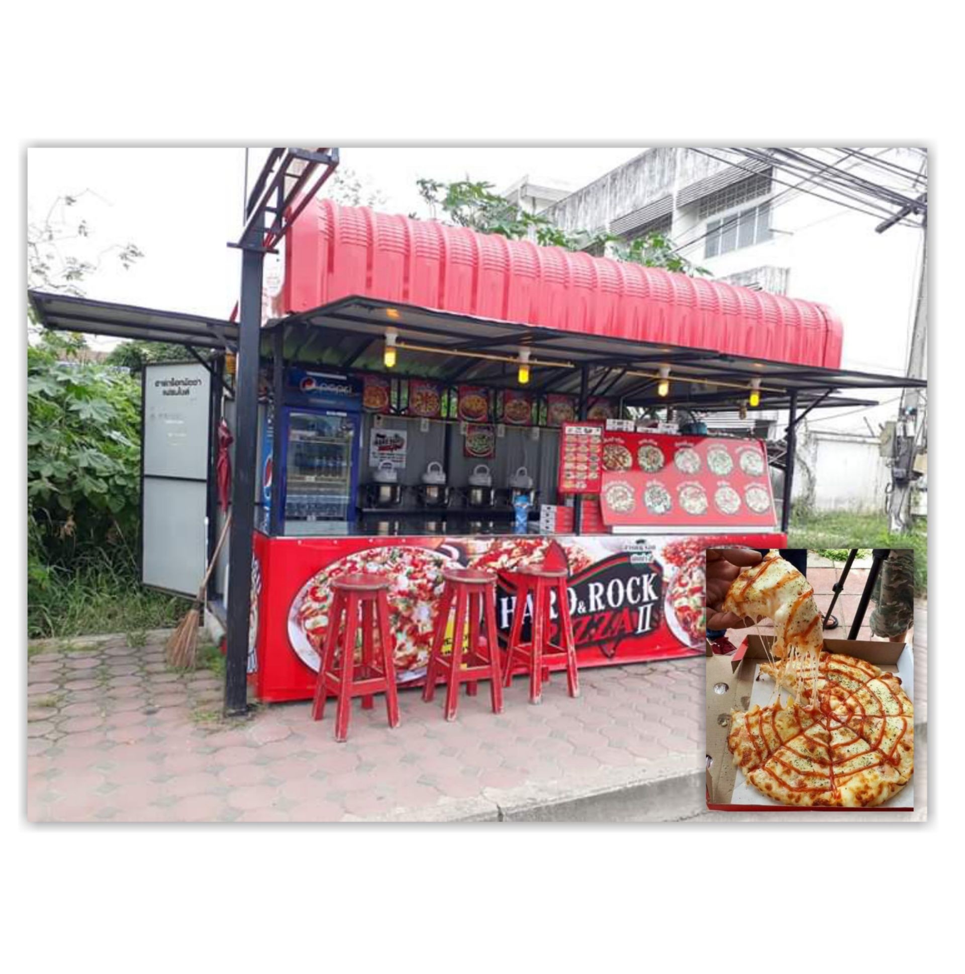 รีวิว Hard & Rock Pizza นวมินทร์ - พิซซ่าหน้าแน่น ชีสเยอะมาก คุ้มค่ากับ ...