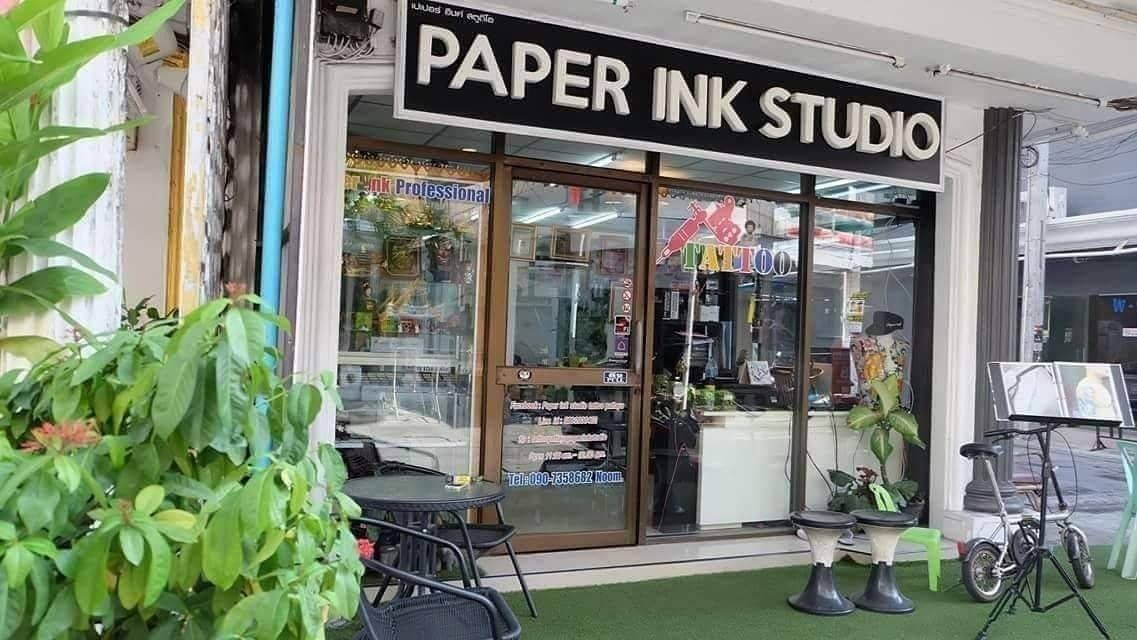 ร้าน ร้านสักพัทยา Paper ink studio Tattoo Pattaya (ร้านสักพัทยา เปเปอร์ ...