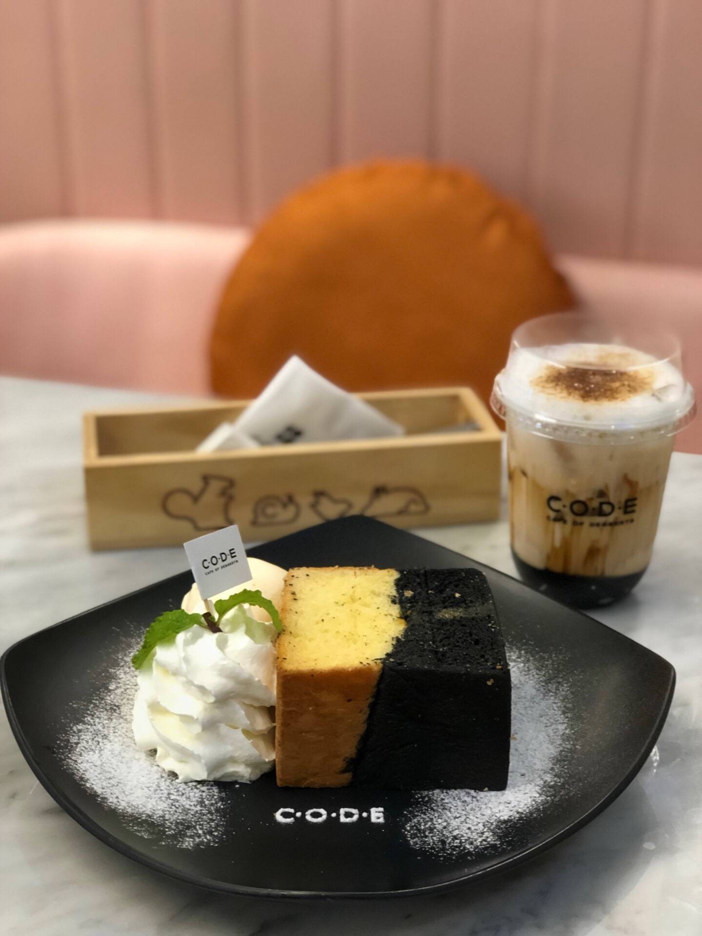 รีวิว CODE Cafe of Desserts เซ็นทรัลเวิลด์ - หวาน หวาน มัน มัน