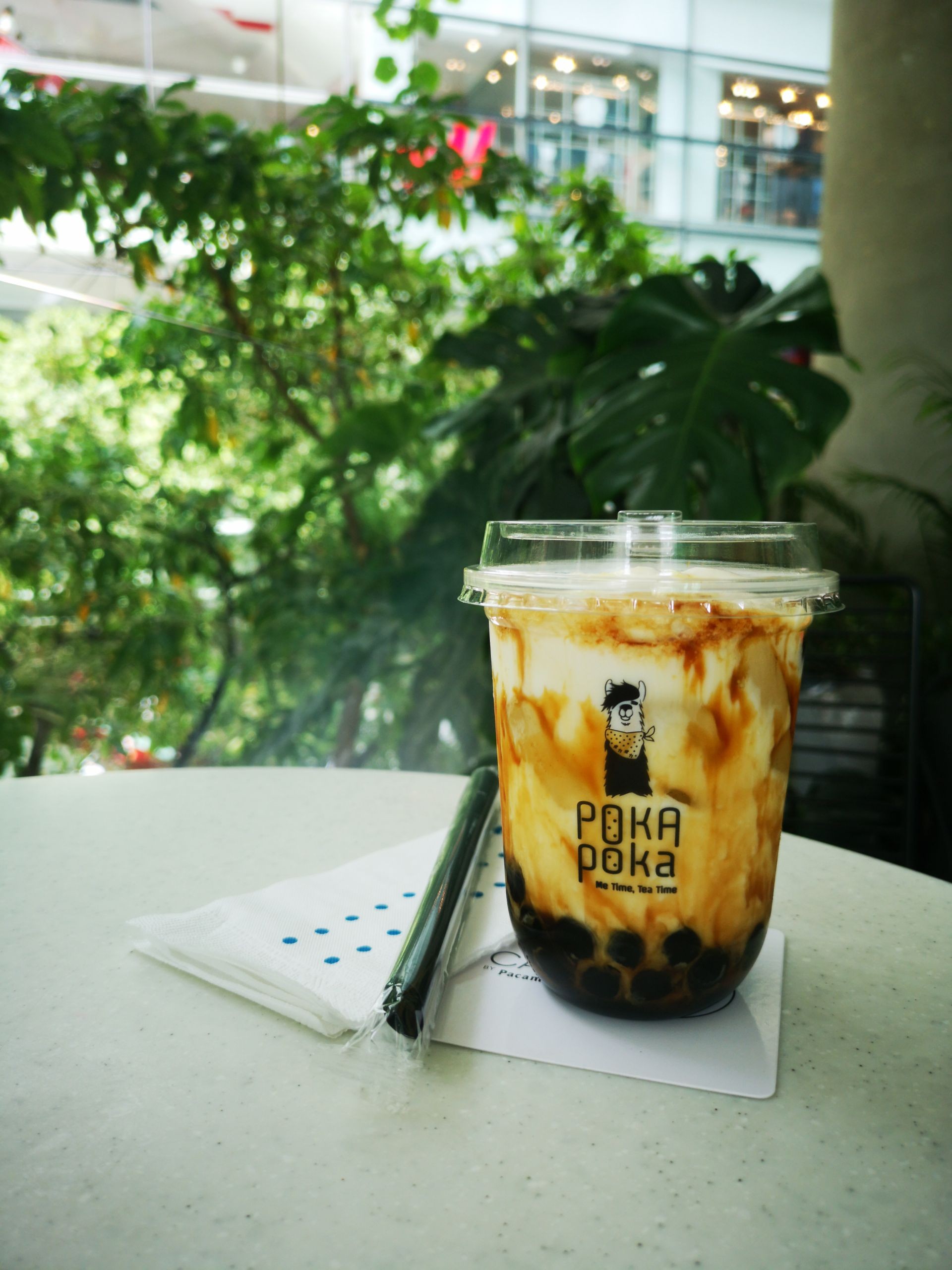 รีวิว Poka Poka ชานมไข่มุก - สั่งultimate cheese ชีสมาเป็นก้อนๆเลยค่ะ