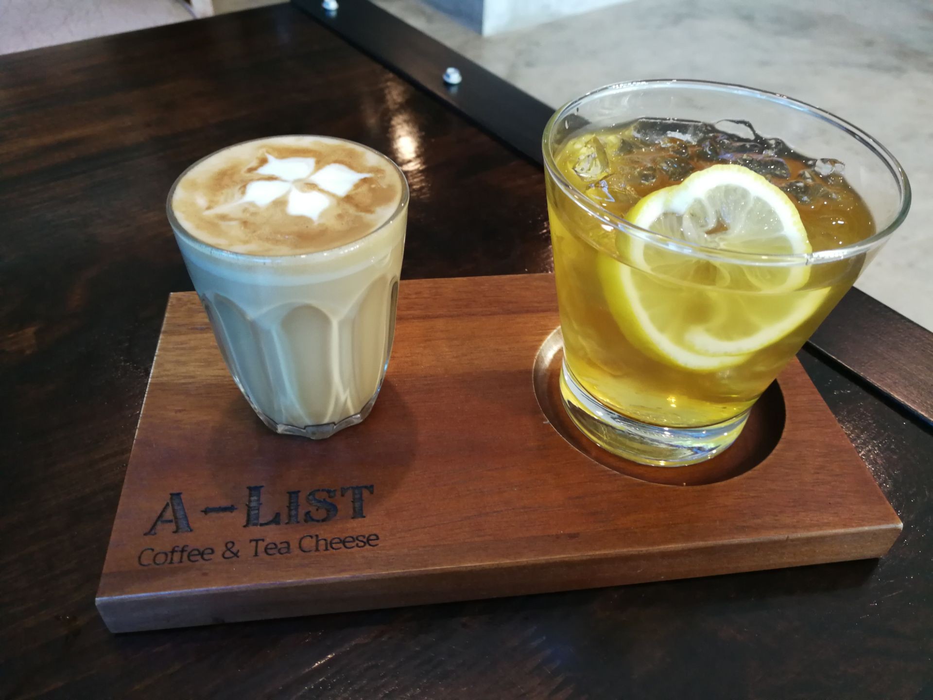รีวิว A-list Coffee & Tea Cheese - Piccolo Latte - Wongnai