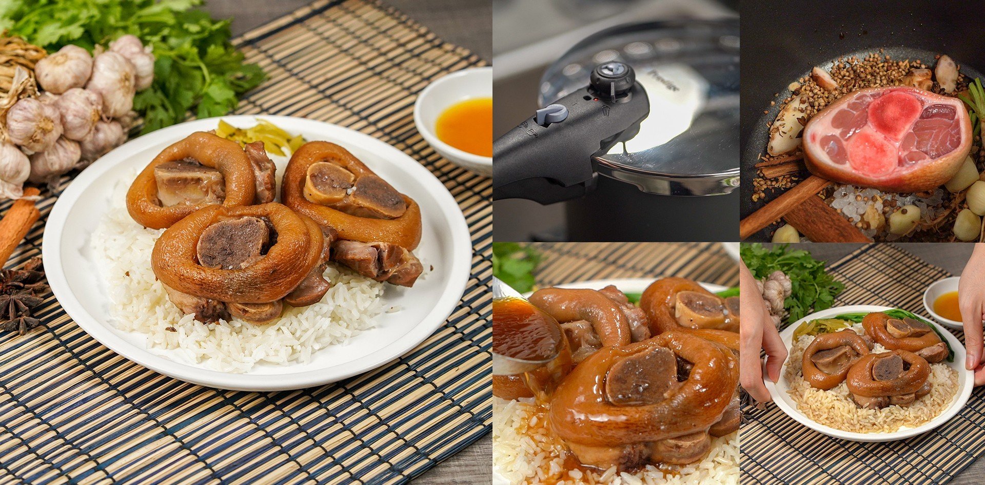 วิธีทำ “ข้าวขาหมูคากิตุ๋น” เมนูหมูเนื้อนุ่มหนังฉ่ำ เด็ด! สมคำล่ำลือ