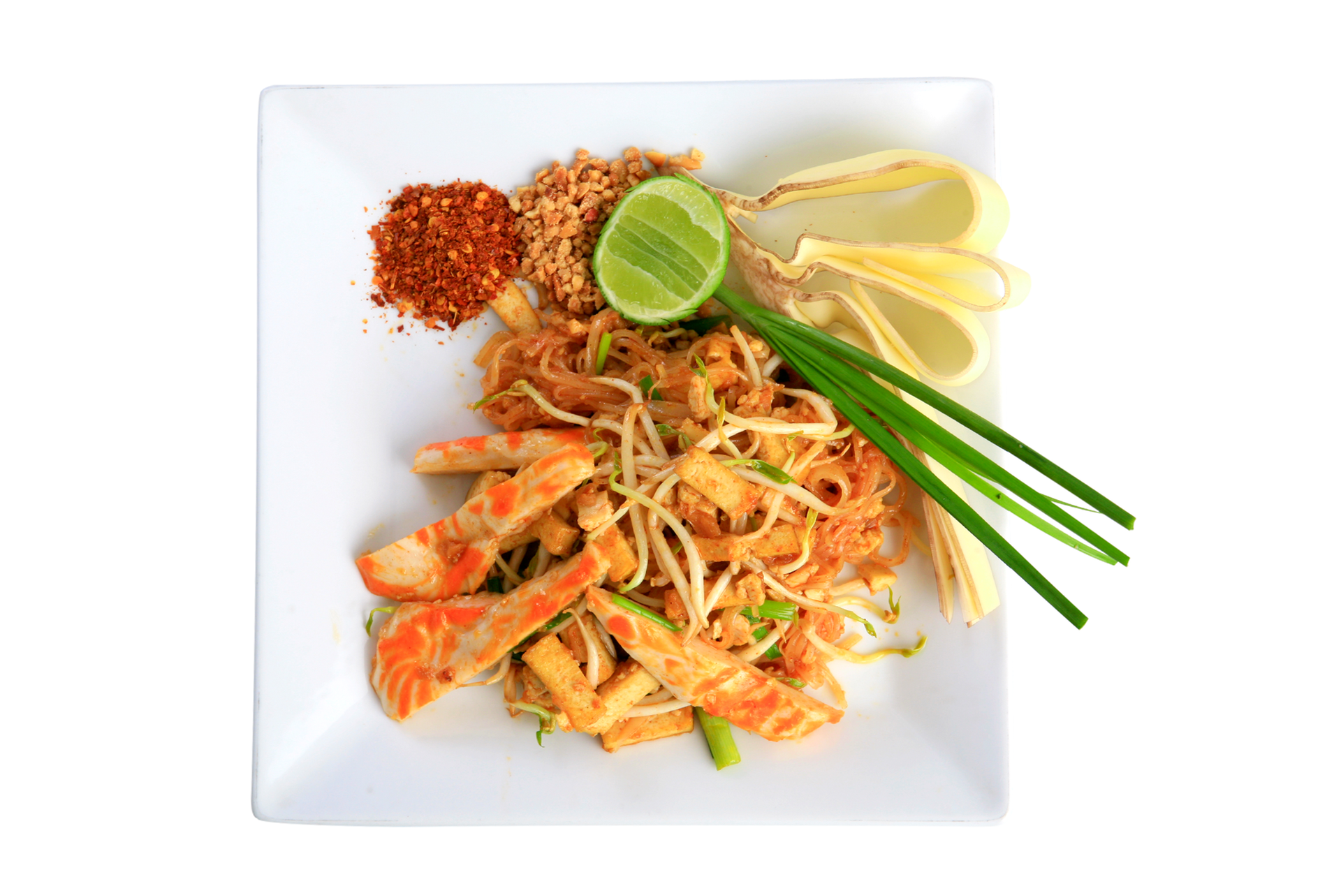 ผัดไทยกุ้งสด • ภาพใช้เพื่อการโฆษณาเท่านั้น ร้าน Spa Foods มังสวิรัติ ...