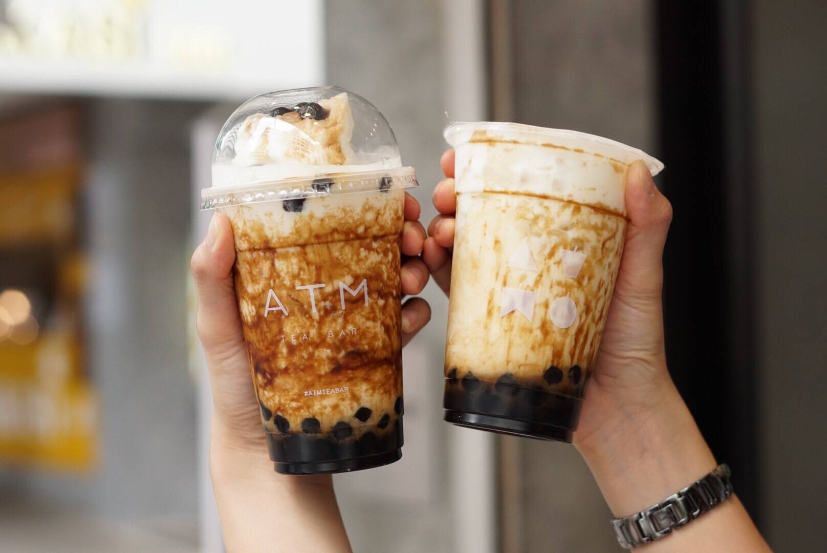 รีวิว ATM Tea Bar Siam Square สยามสแควร์ - ชานมไม่หวานมาก ใช้นมสดคุณภาพ ...