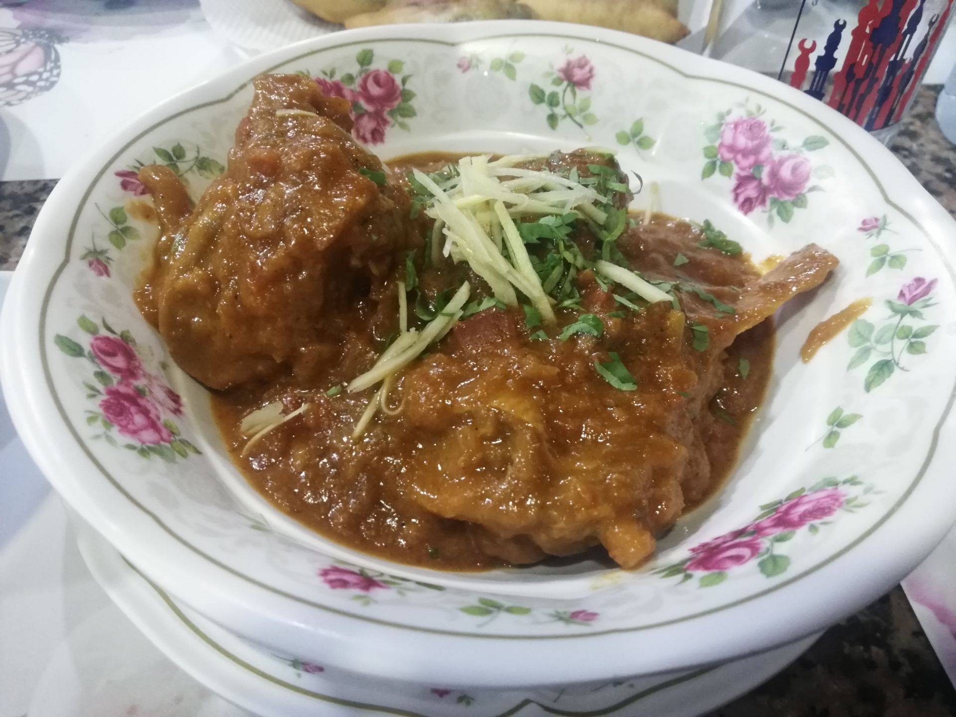 มาซาล่าแพะ • อร่อยแต่กระดูก เน้นๆเอานานจุ่มกับน้ำอร่อยมาก ร้าน Shahrazad