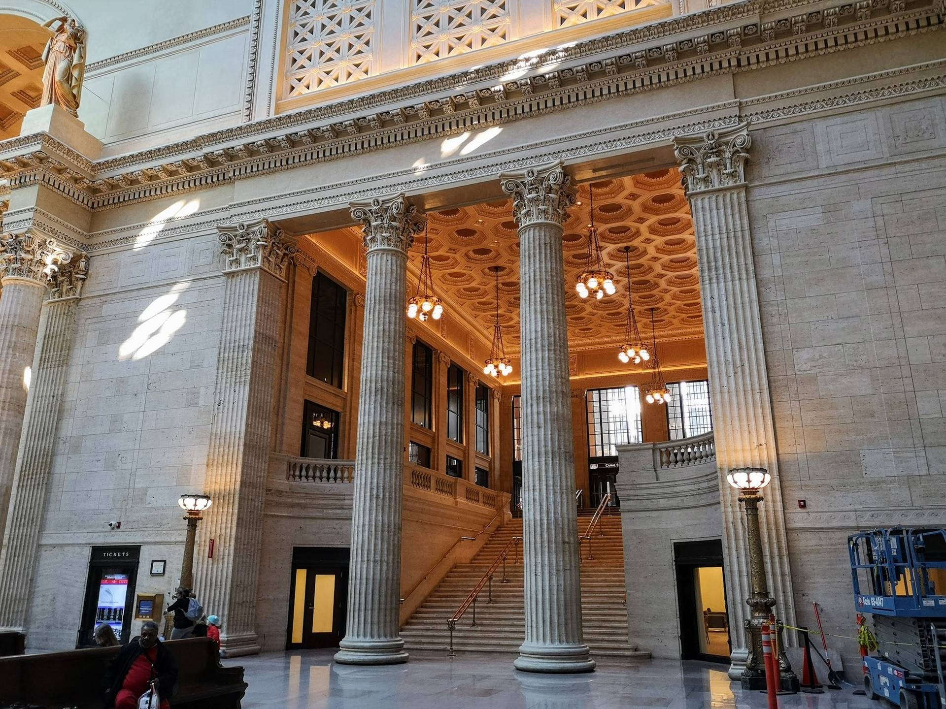 Chicago Union Station - รีวิวสถานที่ท่องเที่ยว