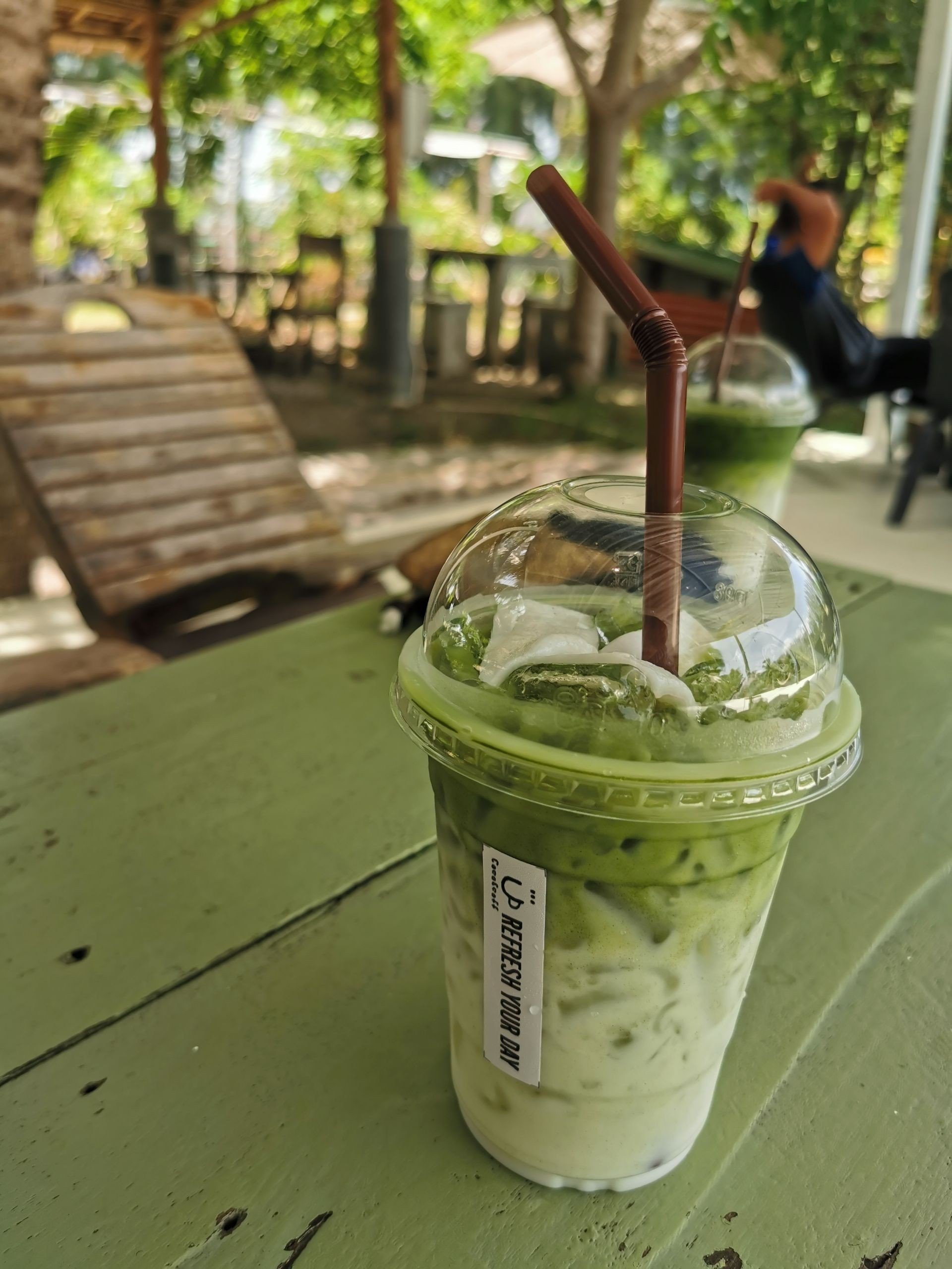 รีวิว Coco&coff - ชาเขียวนมวดน้ำมะพร้าวอร่อย ถูก และดี