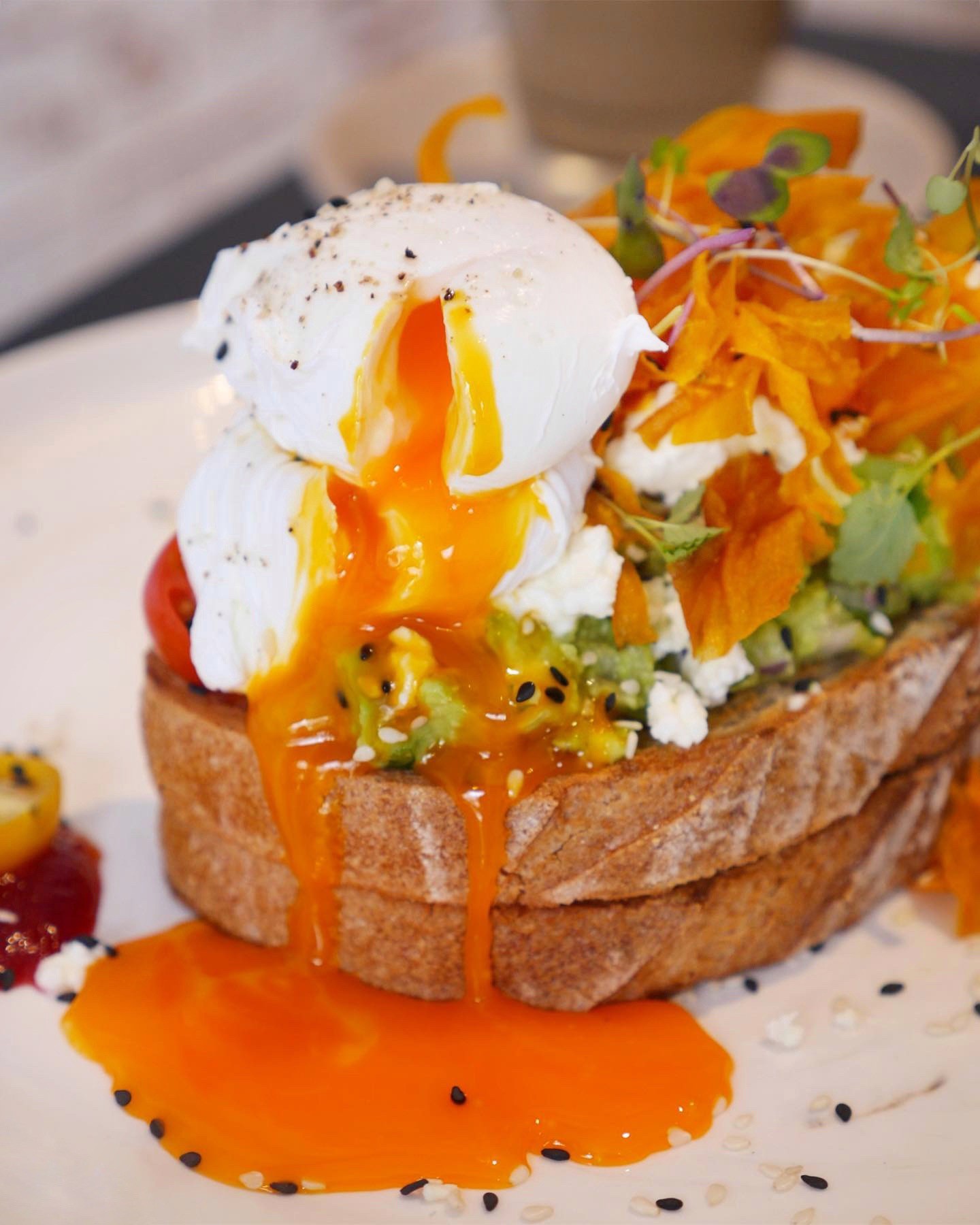 รีวิว Morrisons Cafe - Cafe with amazing Brekky Bruschetta (my favorite ...