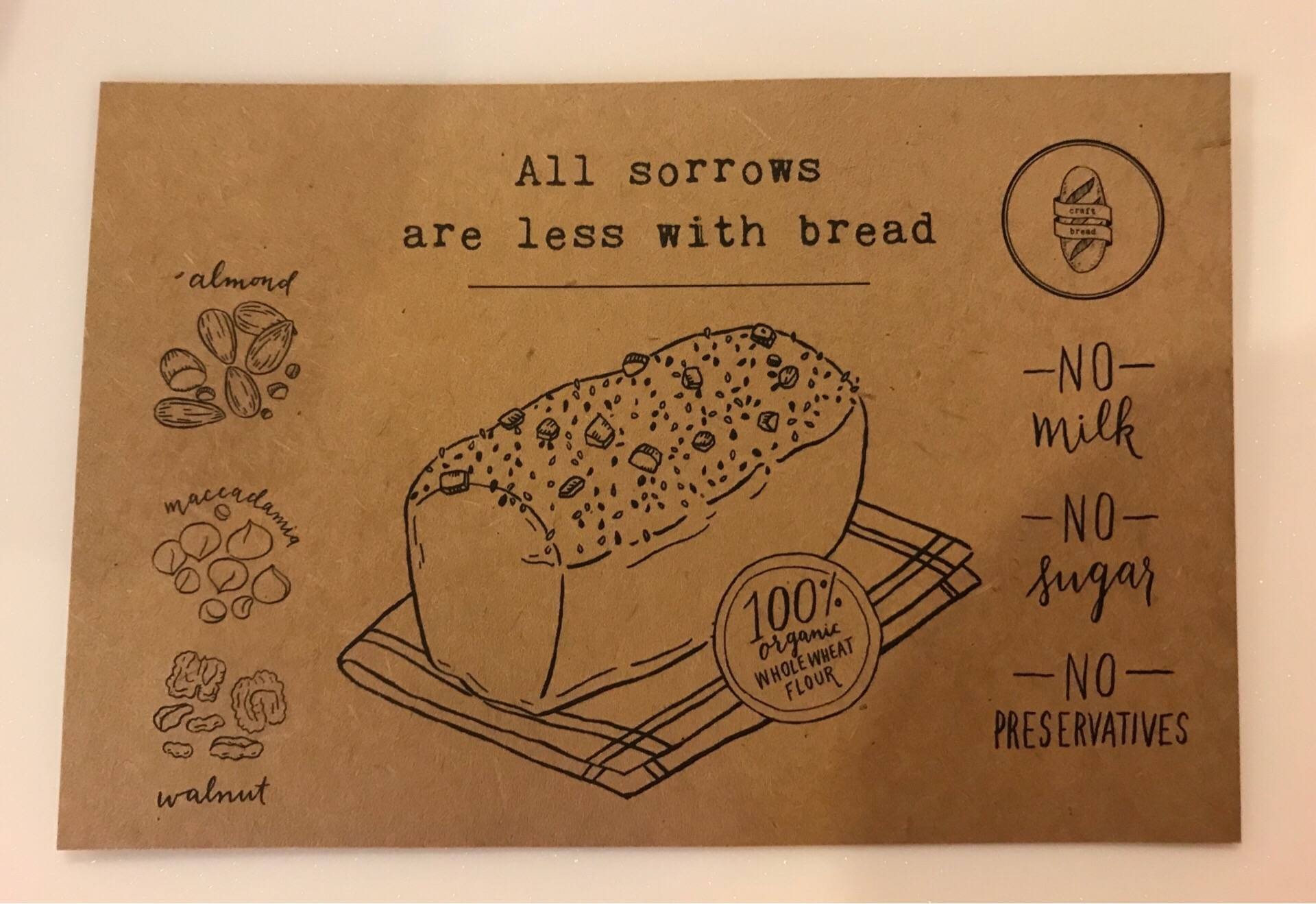 รูป craft bread