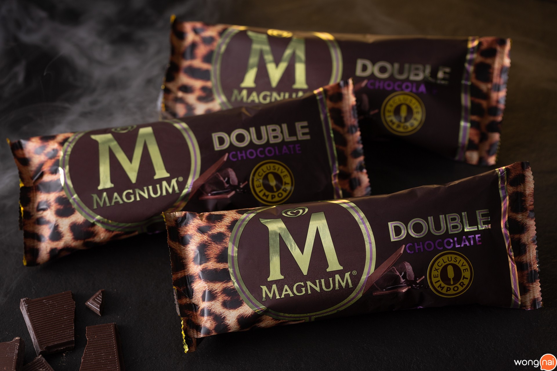 รีวิว Magnum Double Chocolate ไอศกรีมรูปแบบใหม่ เคลือบช็อกโกแลต 2 ชั้น ...