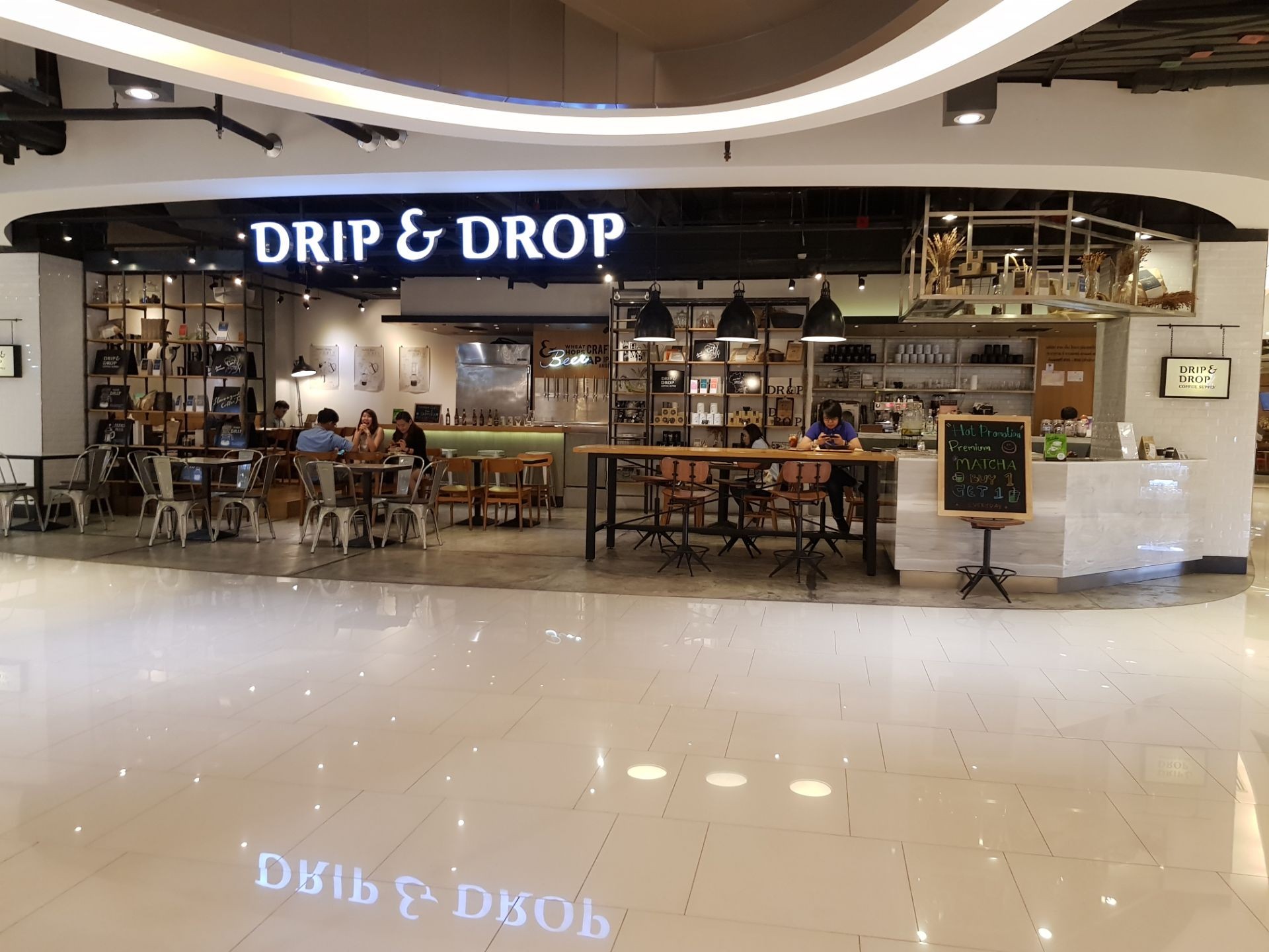 รีวิว DRIP & DROP COFFEE SUPPLY จีทาวเวอร์ - มาลองอเมริกาโน่ร้อน เม็ด ...