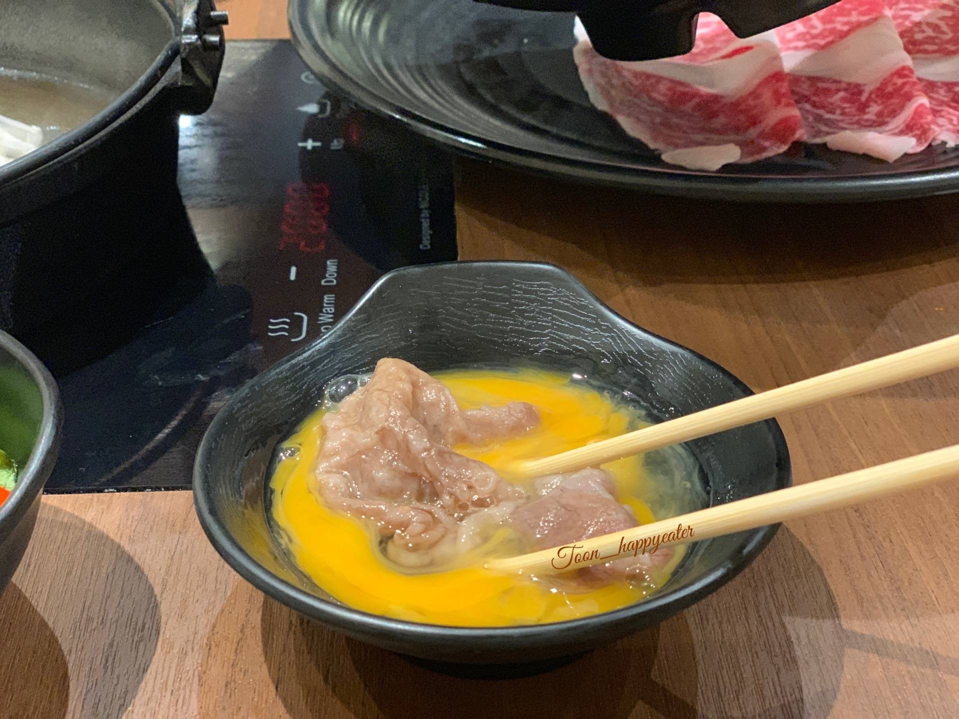 Wagyu Beef A4 Sukiyaki Set ร้าน SUKI MASA Siam Paragon