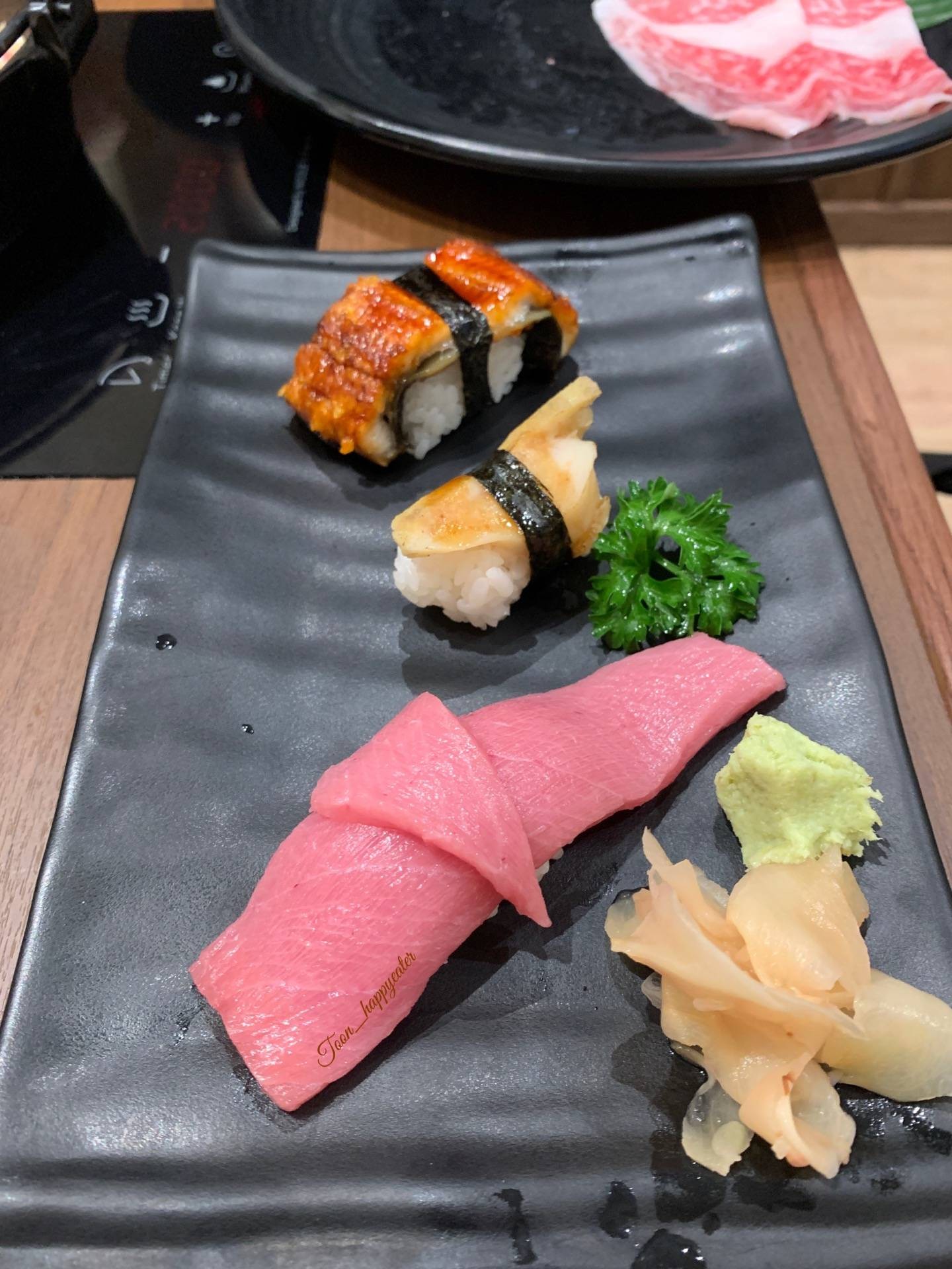 AWABI SUSHI • Unagi sushi ร้าน Suki Masa (สุกี้มาสะ) Siam Paragon