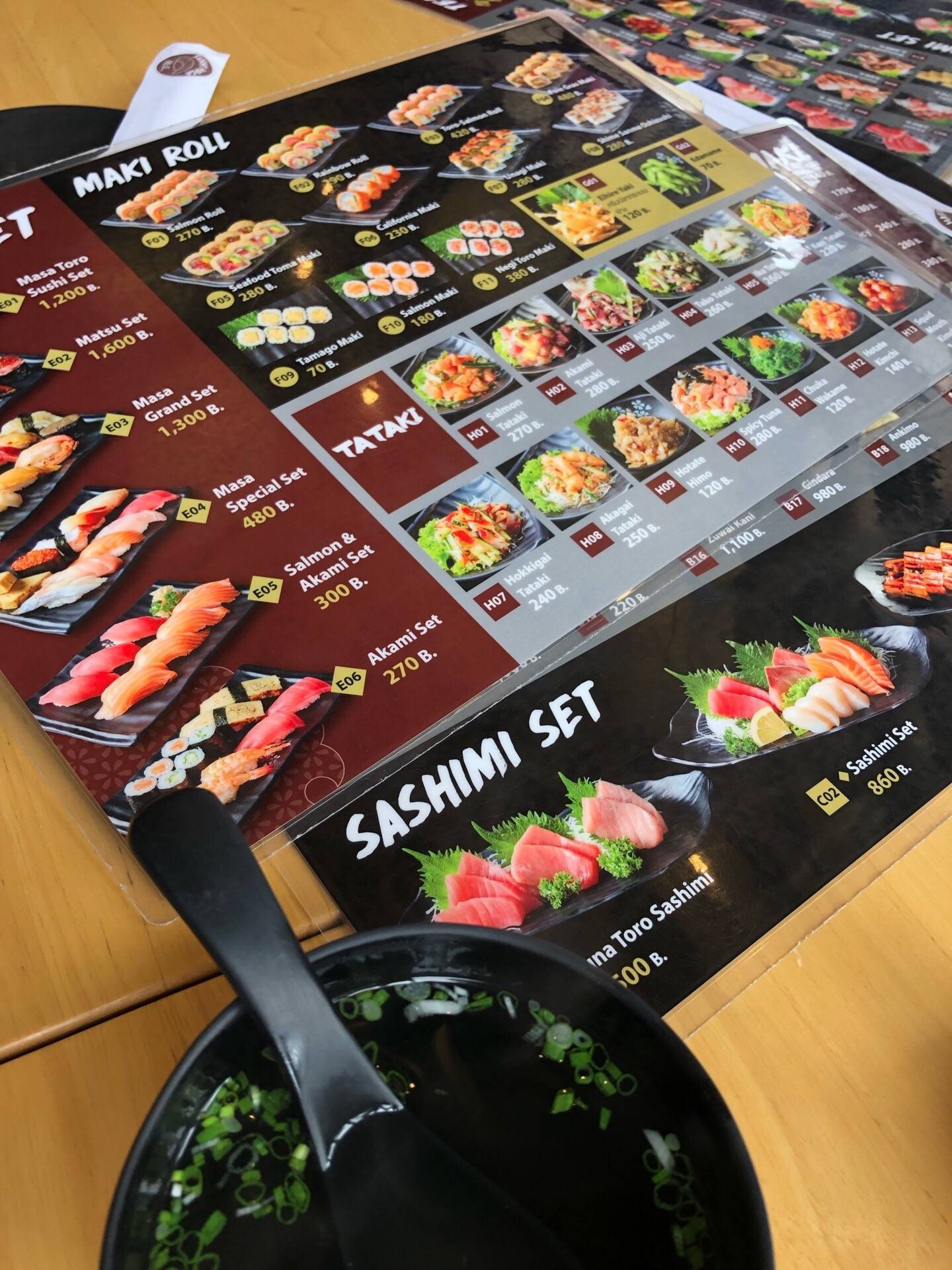 รีวิว sushi masa เทเวศน์ - sushi สดๆ ที่มากินซ้ำไปซ้ำมา - Wongnai