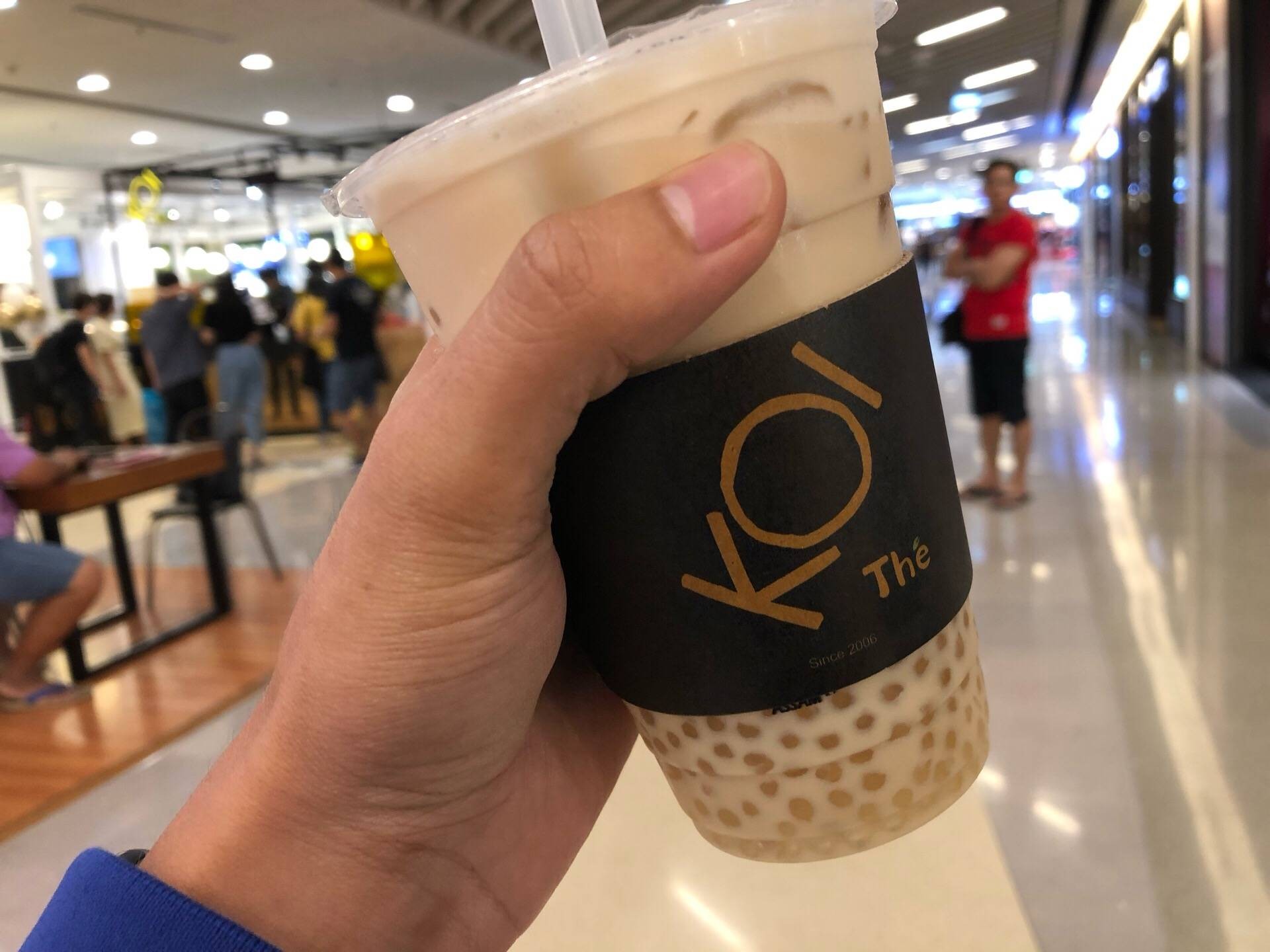 Petit Bubble Milk Tea ร้าน KOI Thé Central Plaza Grand Rama 9