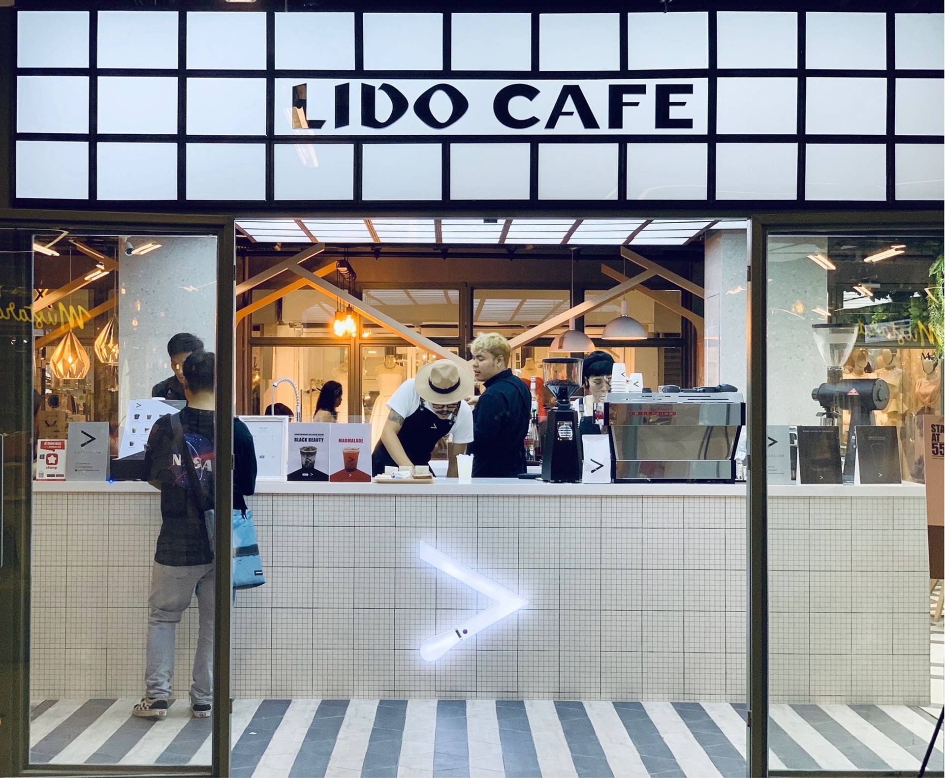รีวิว Lido Cafe - ร้านกาแฟใหม่ กับบรรยากาศใหม่ใต้โรงหนังลิโด กับ Lido ...