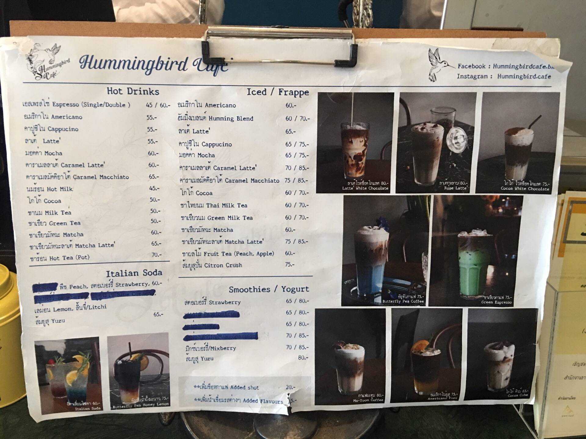 รีวิว Hummingbird cafe - กาแฟอร่อย เค้กดี บริการเยี่ยม