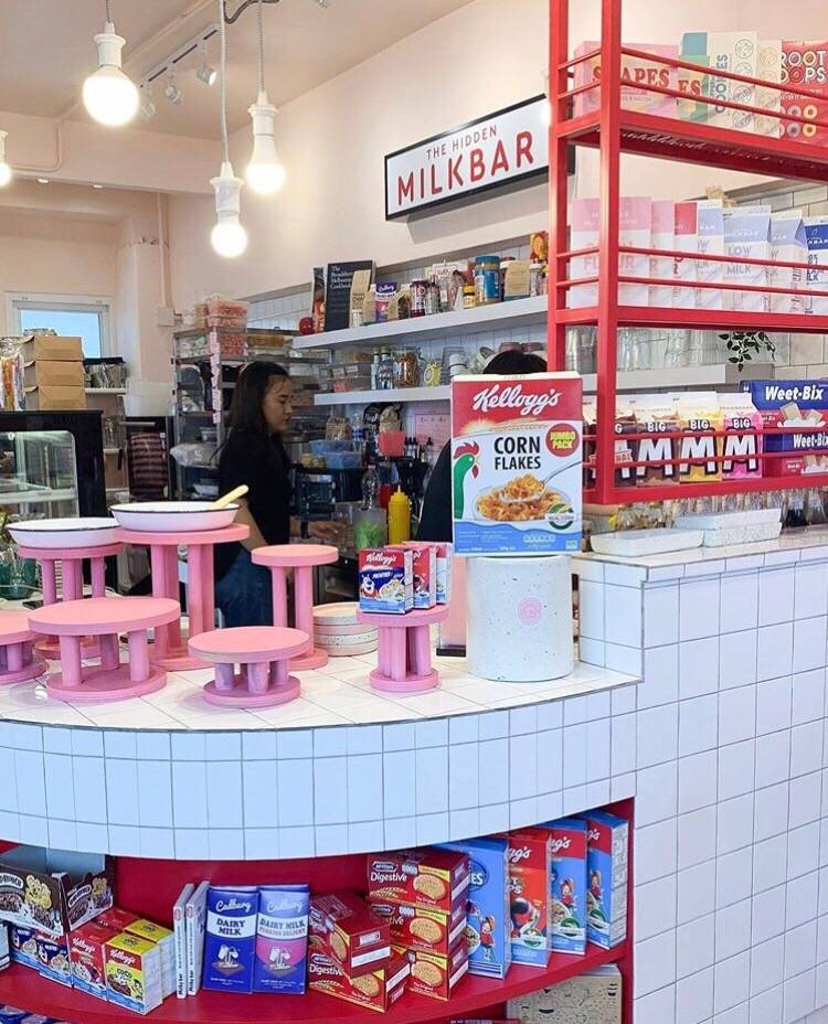 รีวิว The Hidden Milkbar - คาเฟ่สีชมพูววว