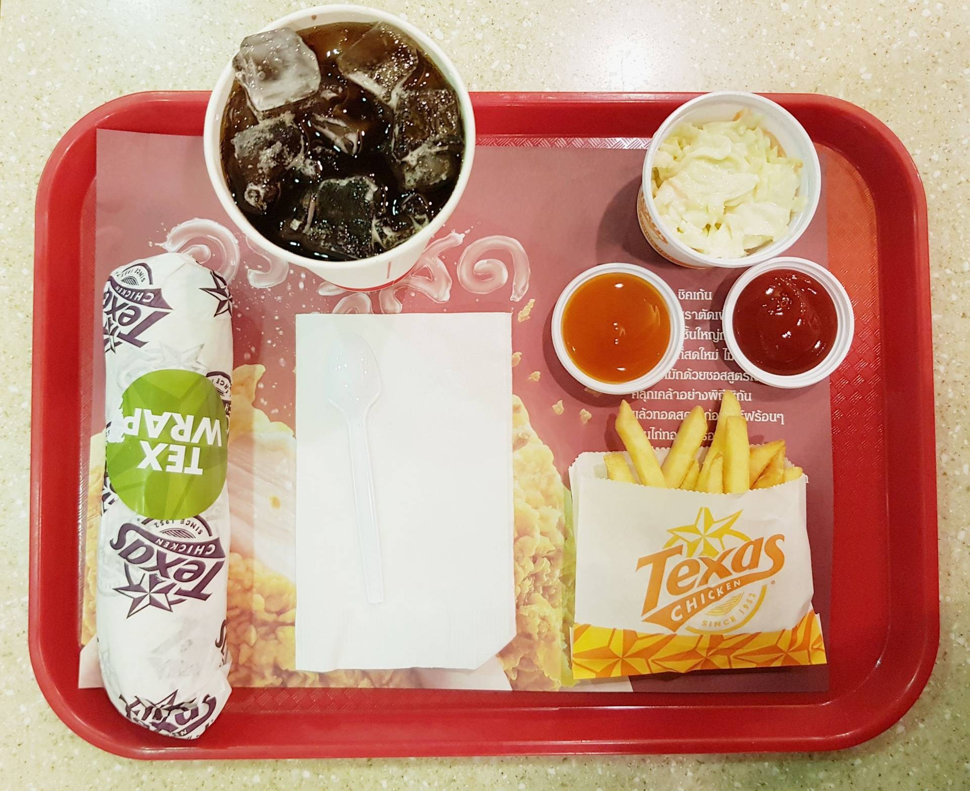 รีวิว Texas Chicken พันธุ์ทิพย์ งามวงศ์วาน - TEX Wrap เป็นอาหารตระกูล ...