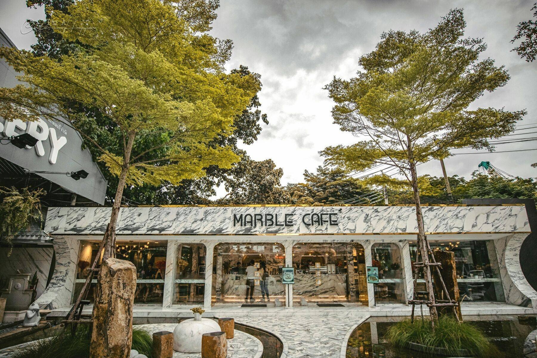 รีวิว Marble Cafe - ร้านตกแต่งสวยมาก เค้กอร่อย - Wongnai