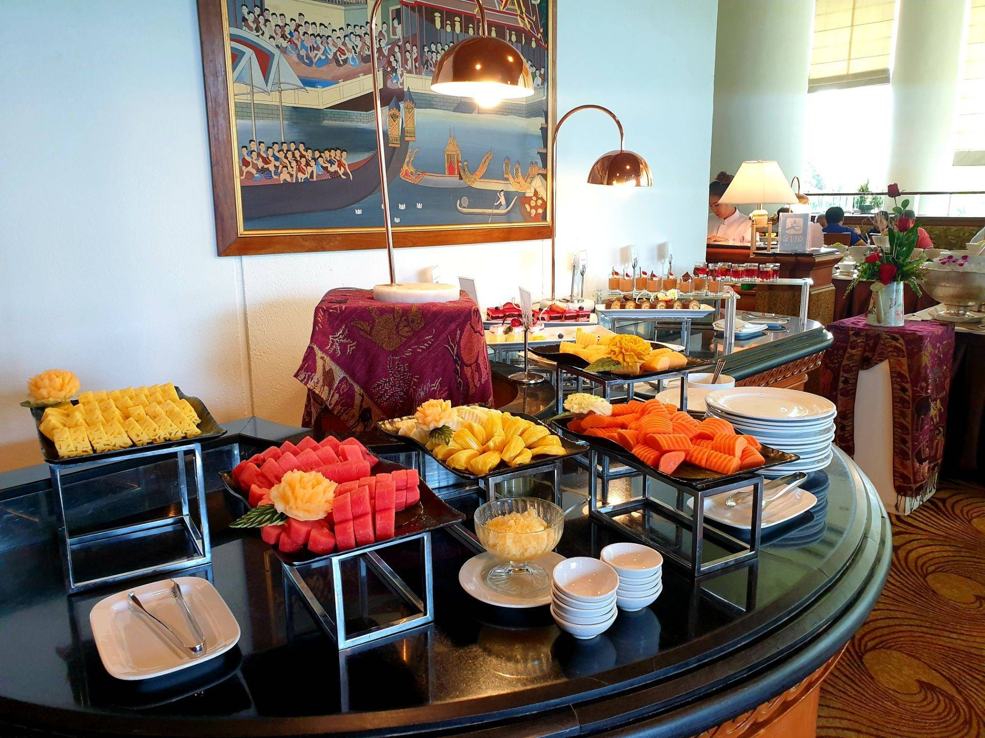 โซนผลไม้ ร้าน Montien Riverside โรงแรมมณเฑียรริเวอร์ไซด์ - Wongnai