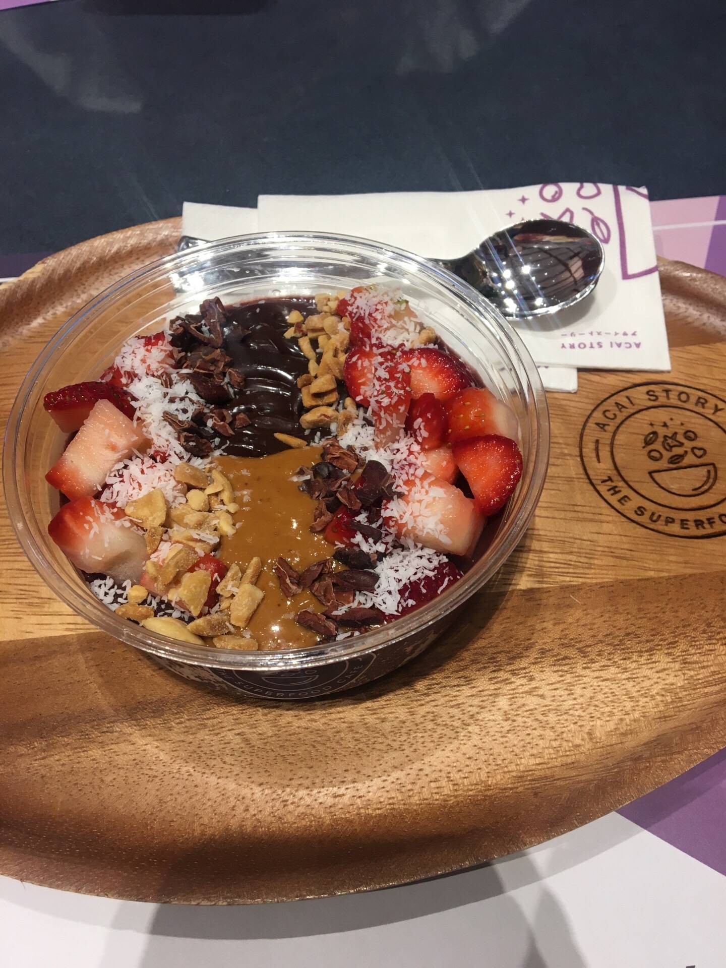 รีวิว Acai Story centralwOrld - อร่อยมากค่ะ ตัวacaiรสชาติกินง่าย ไม่ ...
