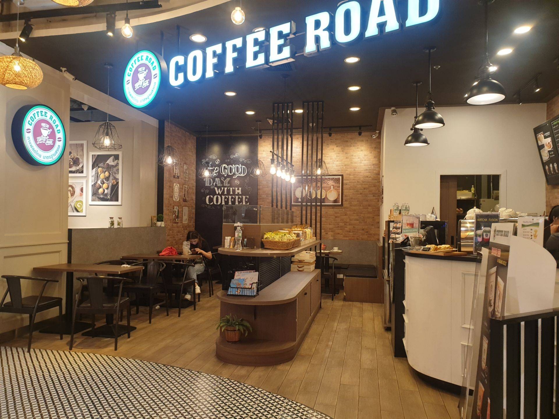 รีวิว COFFEE ROAD @ Gourmet Market MRT ลาดพร้าว - กาแฟดีๆ mrt ลาดพร้าว ...