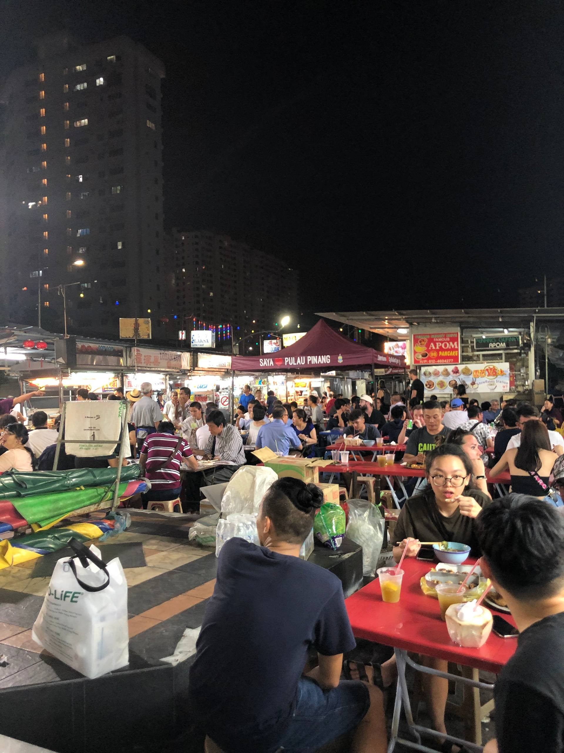 รีวิว Gurney Drive Penang - ค่ำคืนในจอร์จทาวน์ปีนังที่ Street food ...