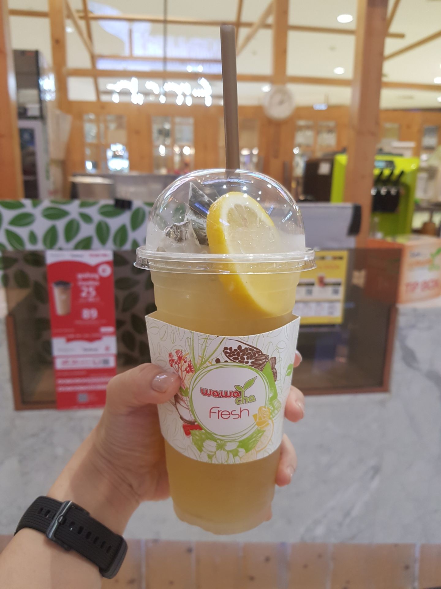 รีวิว Wawa Cha Mega Bangna - Fresh tea - Fresh จริงๆ