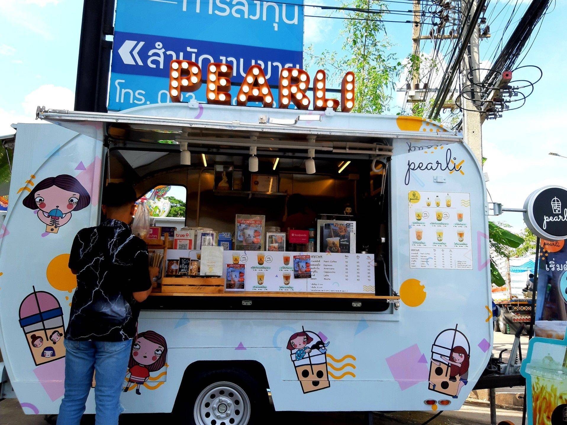 รีวิว Pearli เผิงลี่ ชานมไข่มุก - Pearli ชานมไต้หวันfood truck - Wongnai