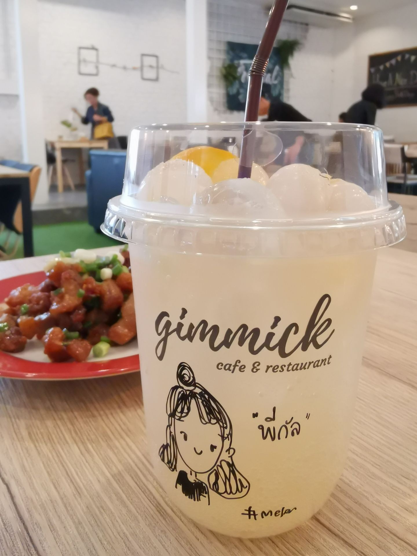รีวิว Gimmick Cafe & Restaurant gimmickcaferestaurant - ร้านน่ารัก มี ...
