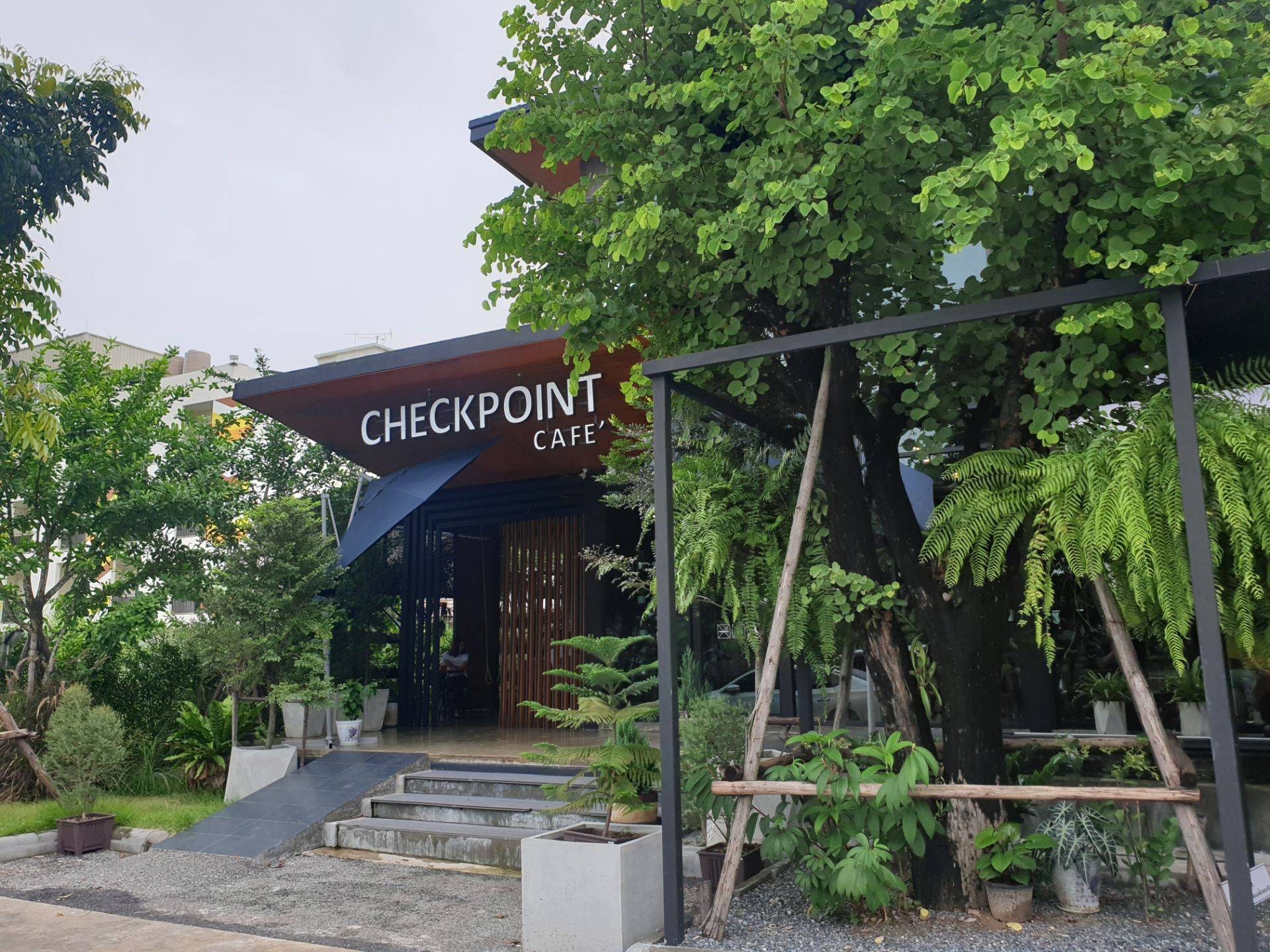 รีวิว Checkpoint cafe - ร้านนั่งสบาย กาแฟหอม - Wongnai
