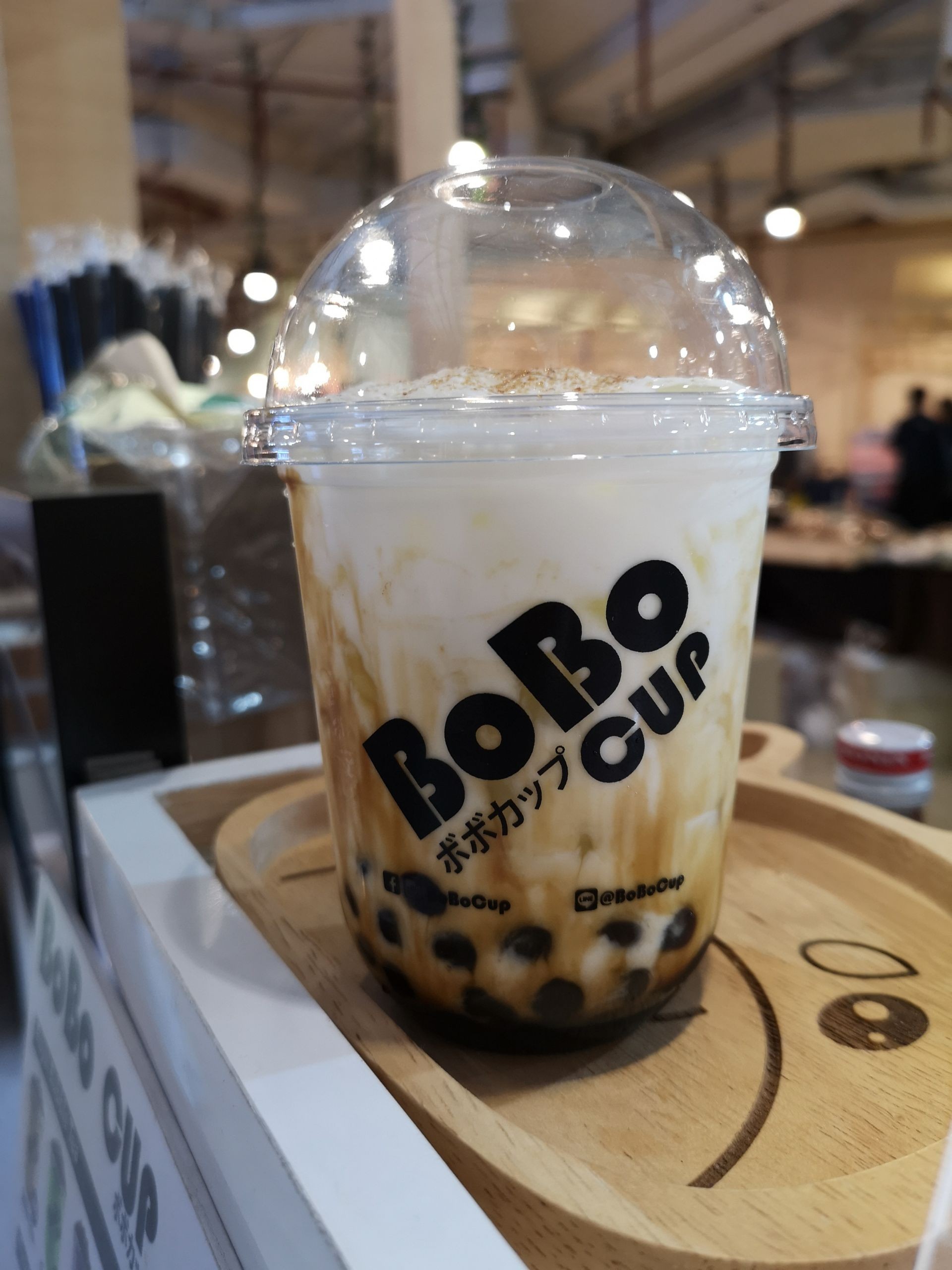 รีวิว BoBo Cup พระราม 3 - นมสดหอมมันดี