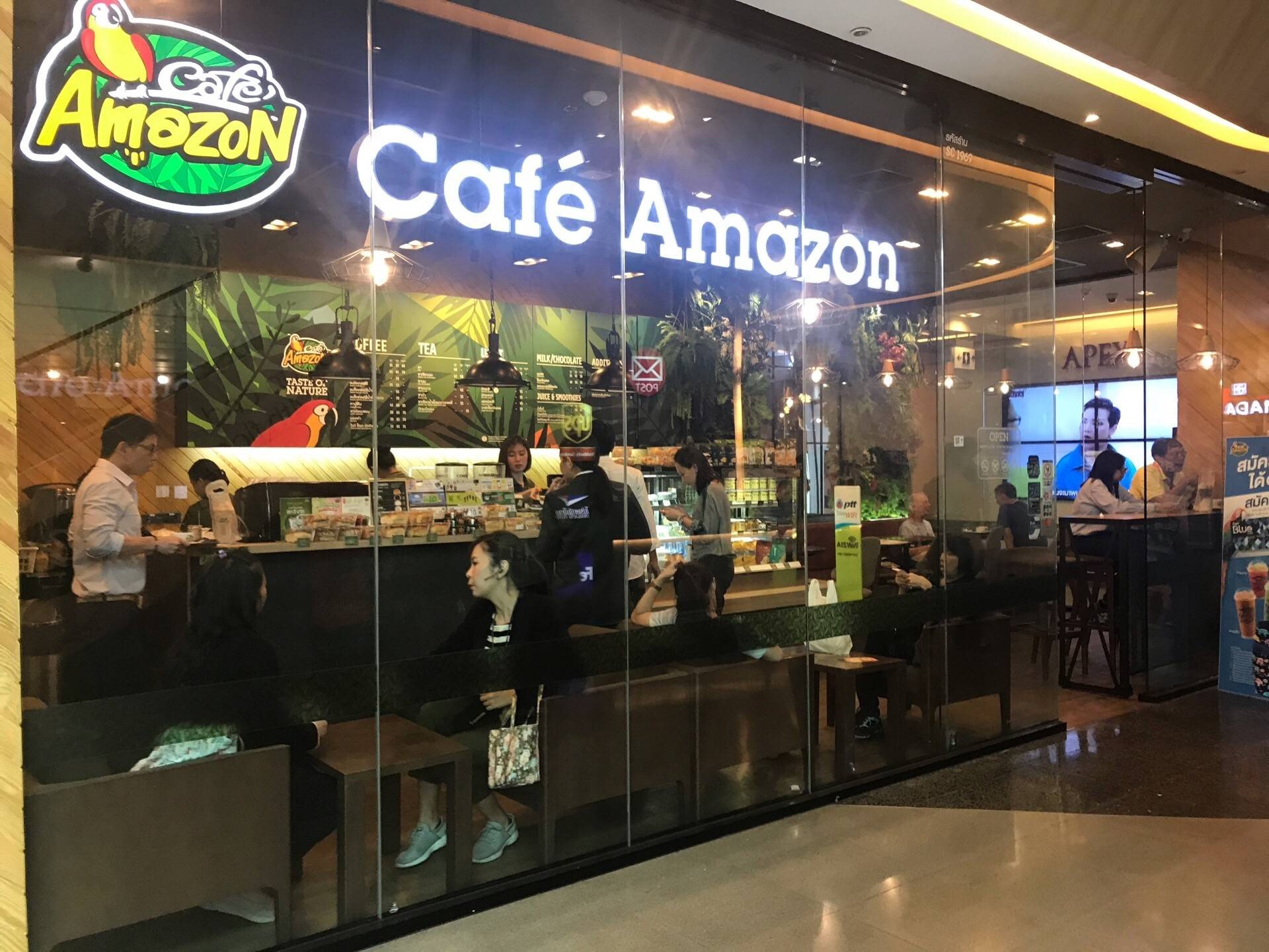 รีวิว Café Amazon - SC1969 เดอะ เมอร์คิวรี่ วิลล์ ชิดลม - เร็วทันใจชาวออฟฟิศชิดลม