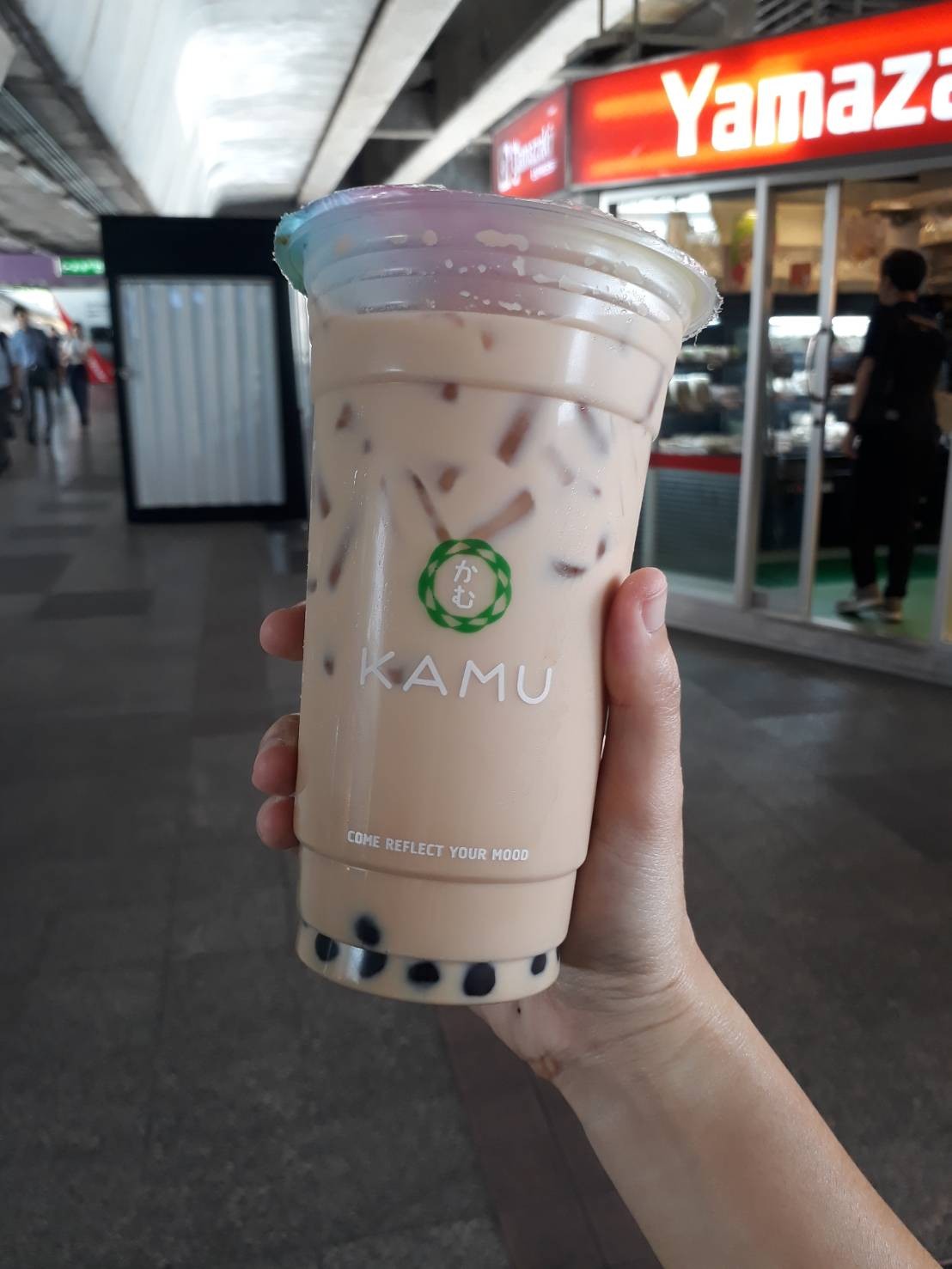 รีวิว Kamu Tea BTS Chong Nonsi - ชานมหอมกลมกล่อมและหวานน้อย