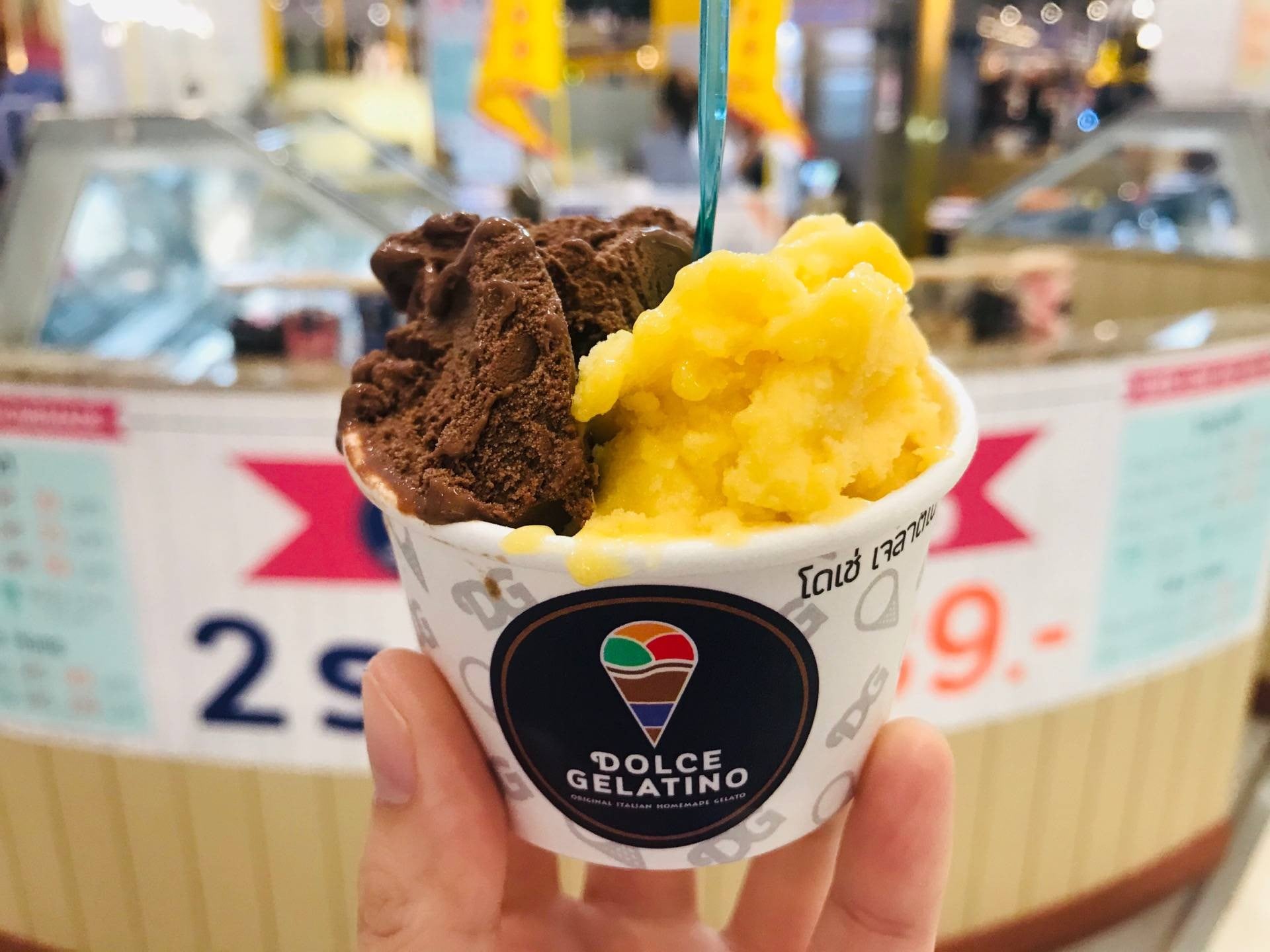 รีวิว Dolce Gelatino - โดเช่ เจลาติโน่ CentralPlaza Westgate - อร่อย ...
