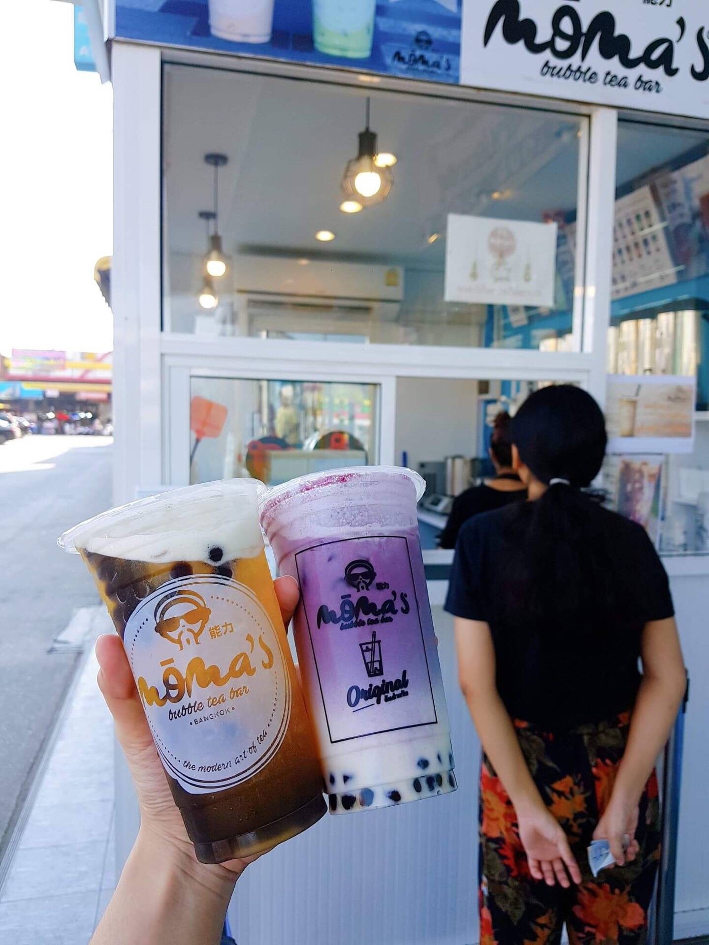 รีวิว Moma's Bubble Tea Bar นานาเจริญ - ชาไข่มุก ราคาประหยัด...