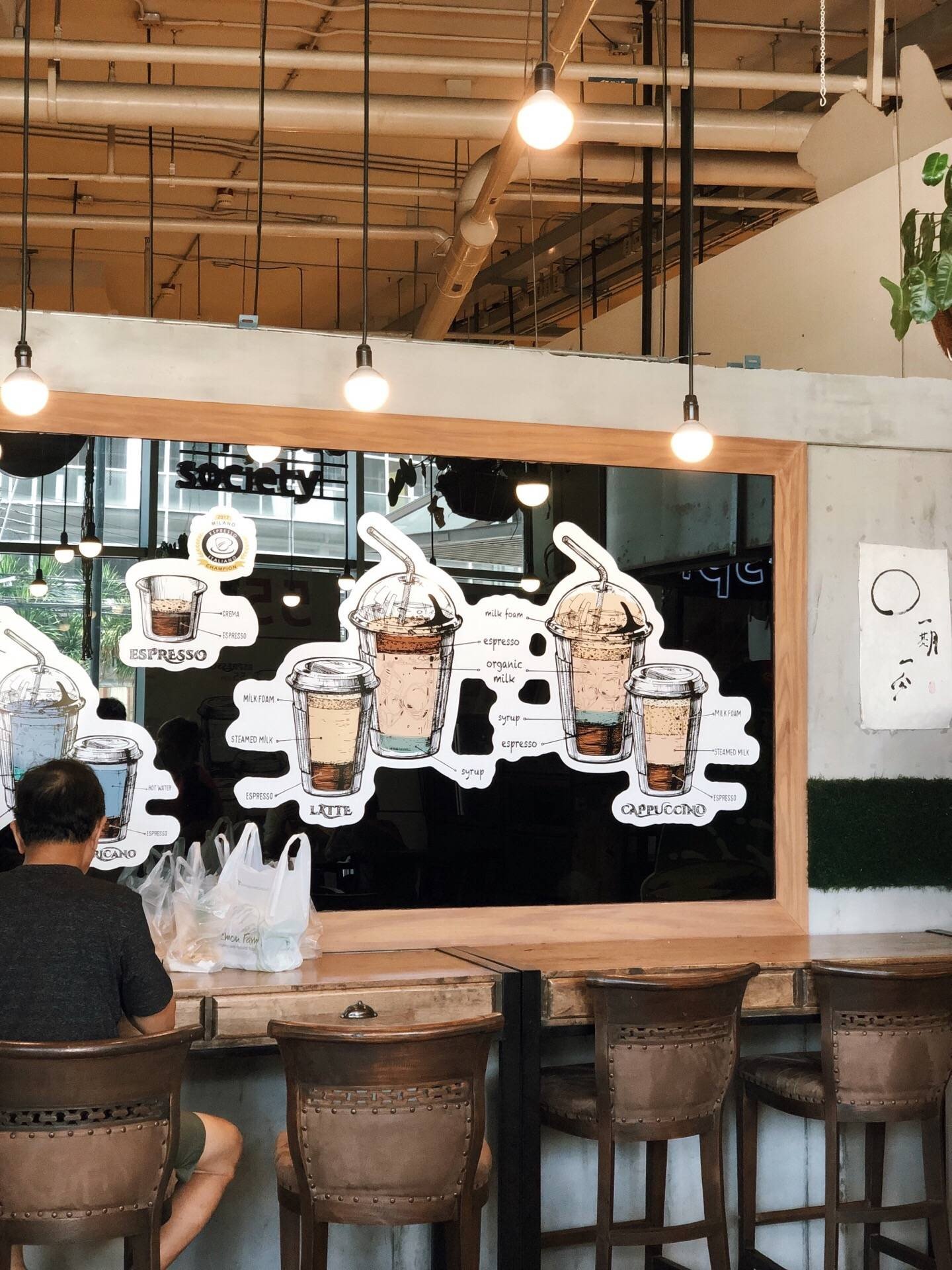รีวิว Anaya Espresso Society - Latte เย็นคั่วกลางกลมกล่อมดี เสิร์ฟด้วย ...