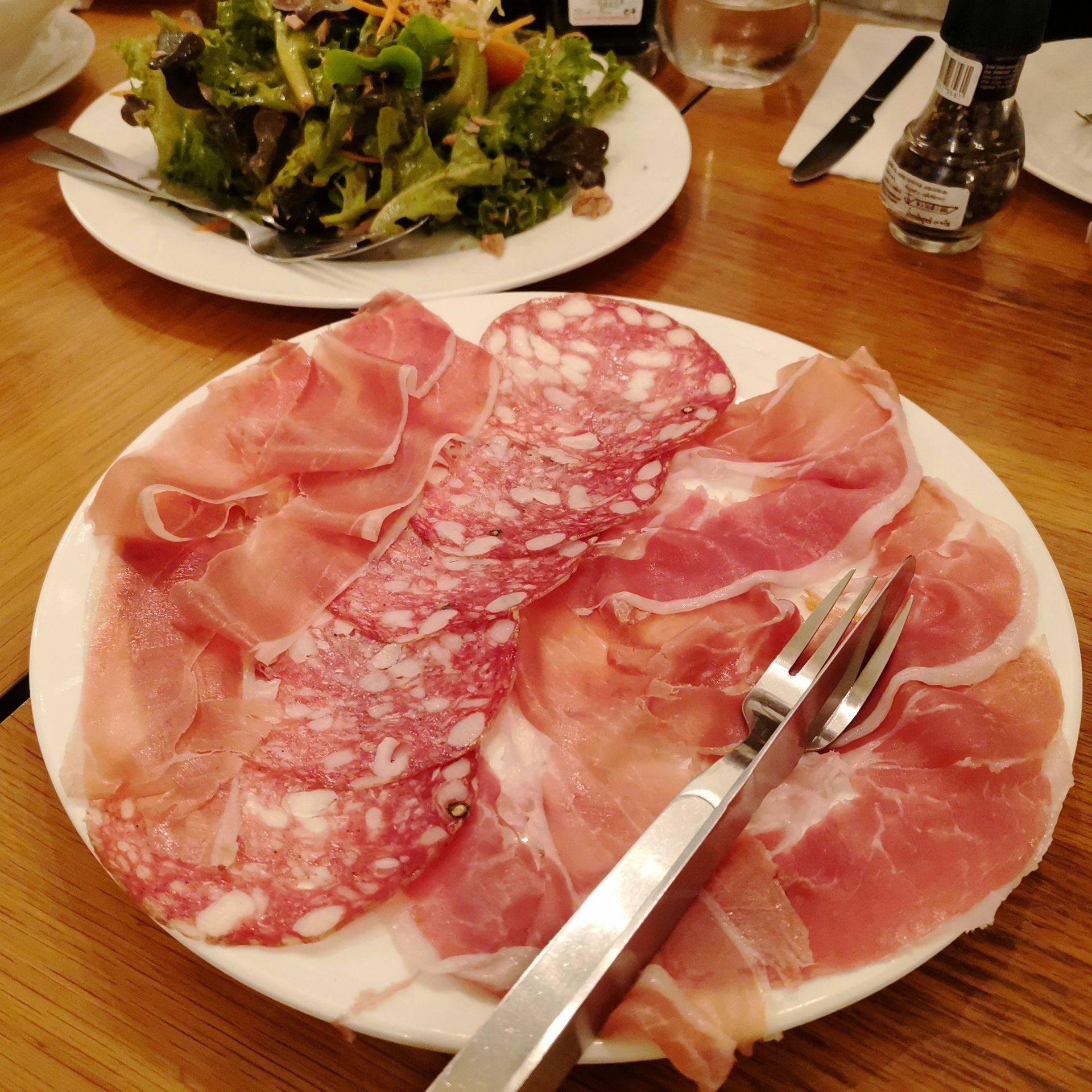Mixed Cold Cut ร้าน Peppe Italian Food & Wine